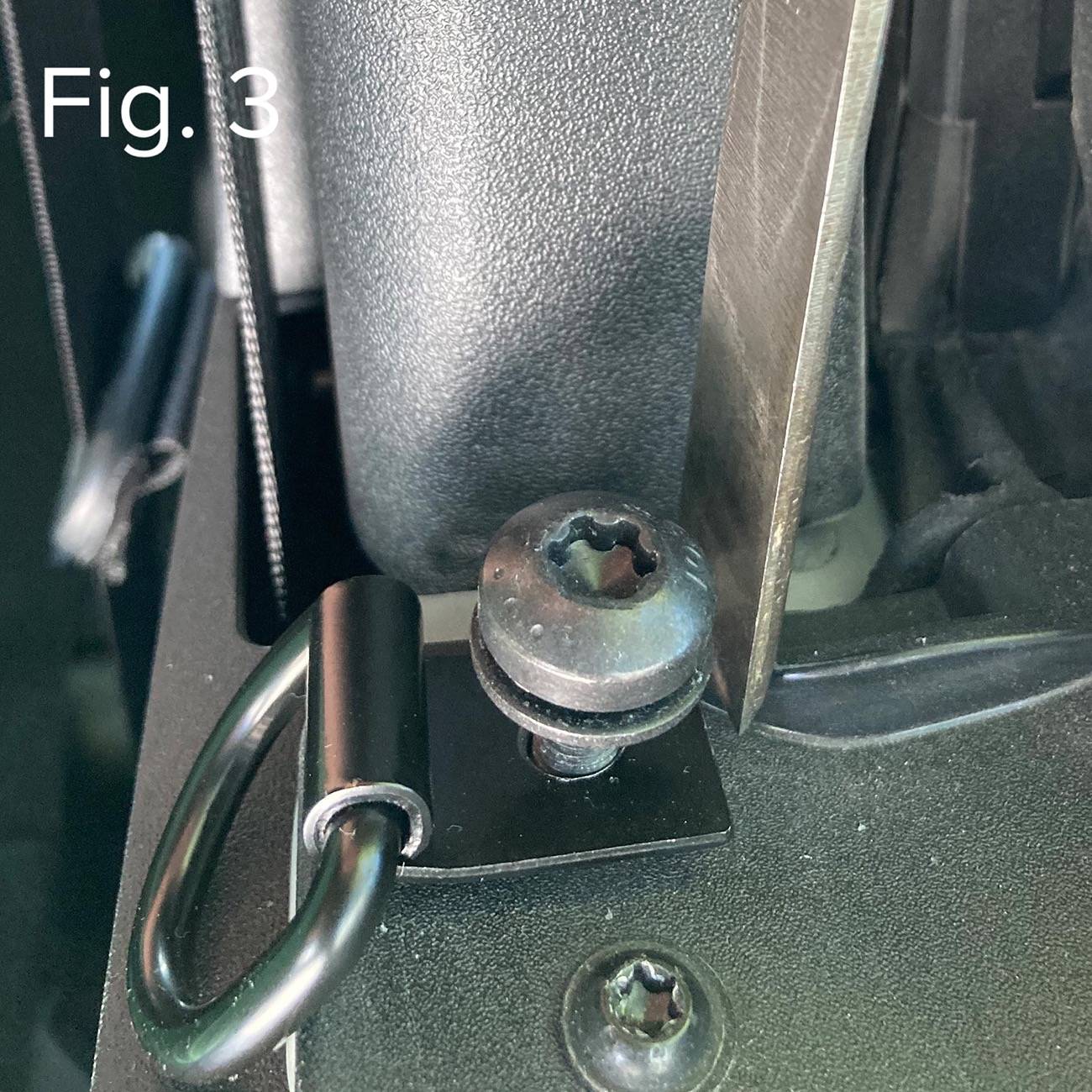 Budget tie downs on the rear shell bolts | Bronco6G - 2021+ Ford Bronco ...