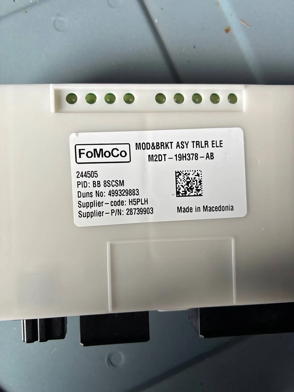 My ‘22 has the tow module already installed but no harness | Bronco6G ...