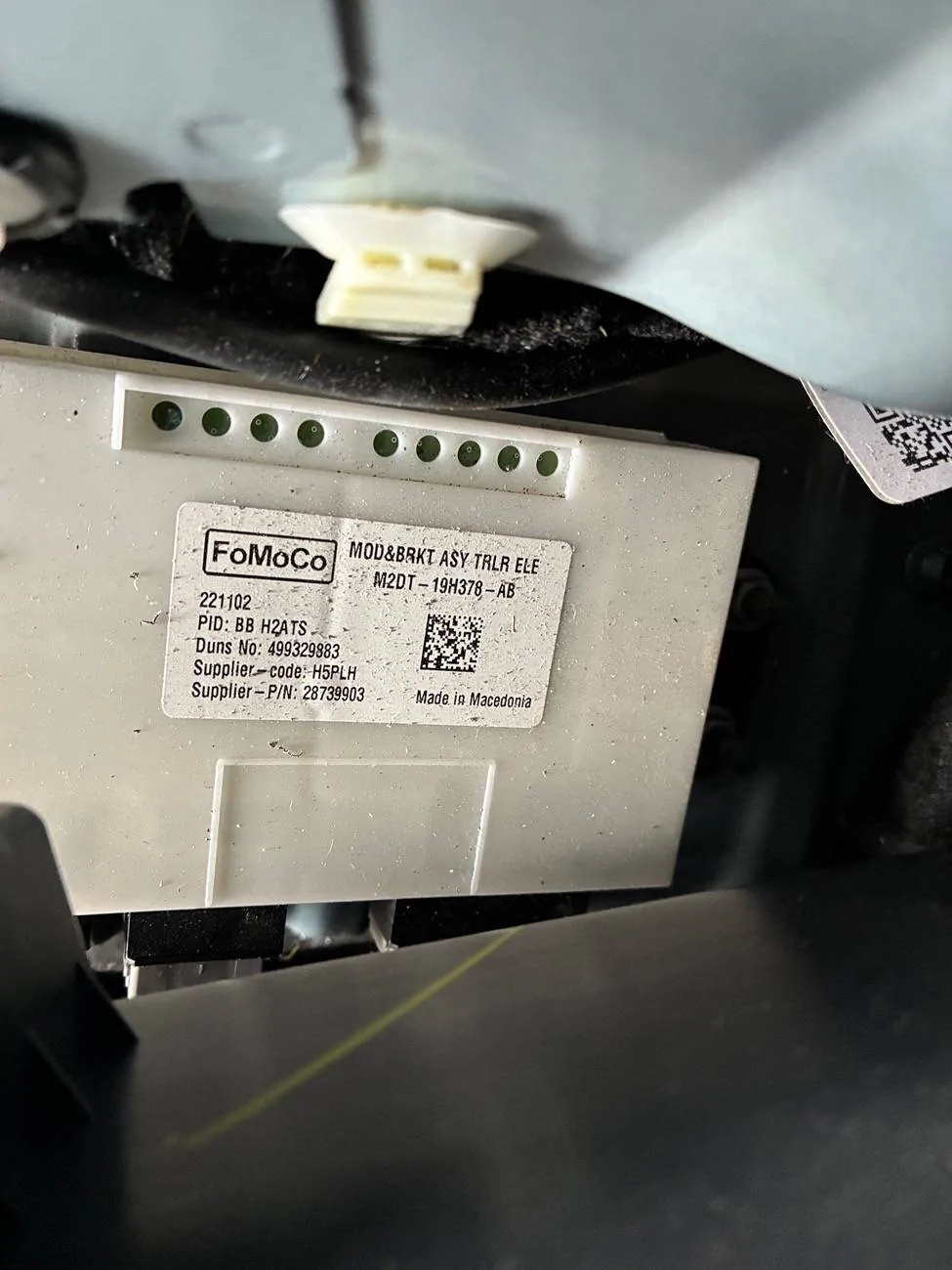 My ‘22 has the tow module already installed but no harness | Bronco6G ...