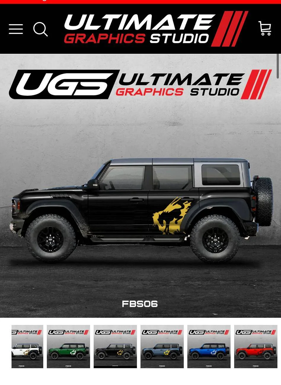 Put any cool / unique vinyl decals on your Bronco? Let's see them ...