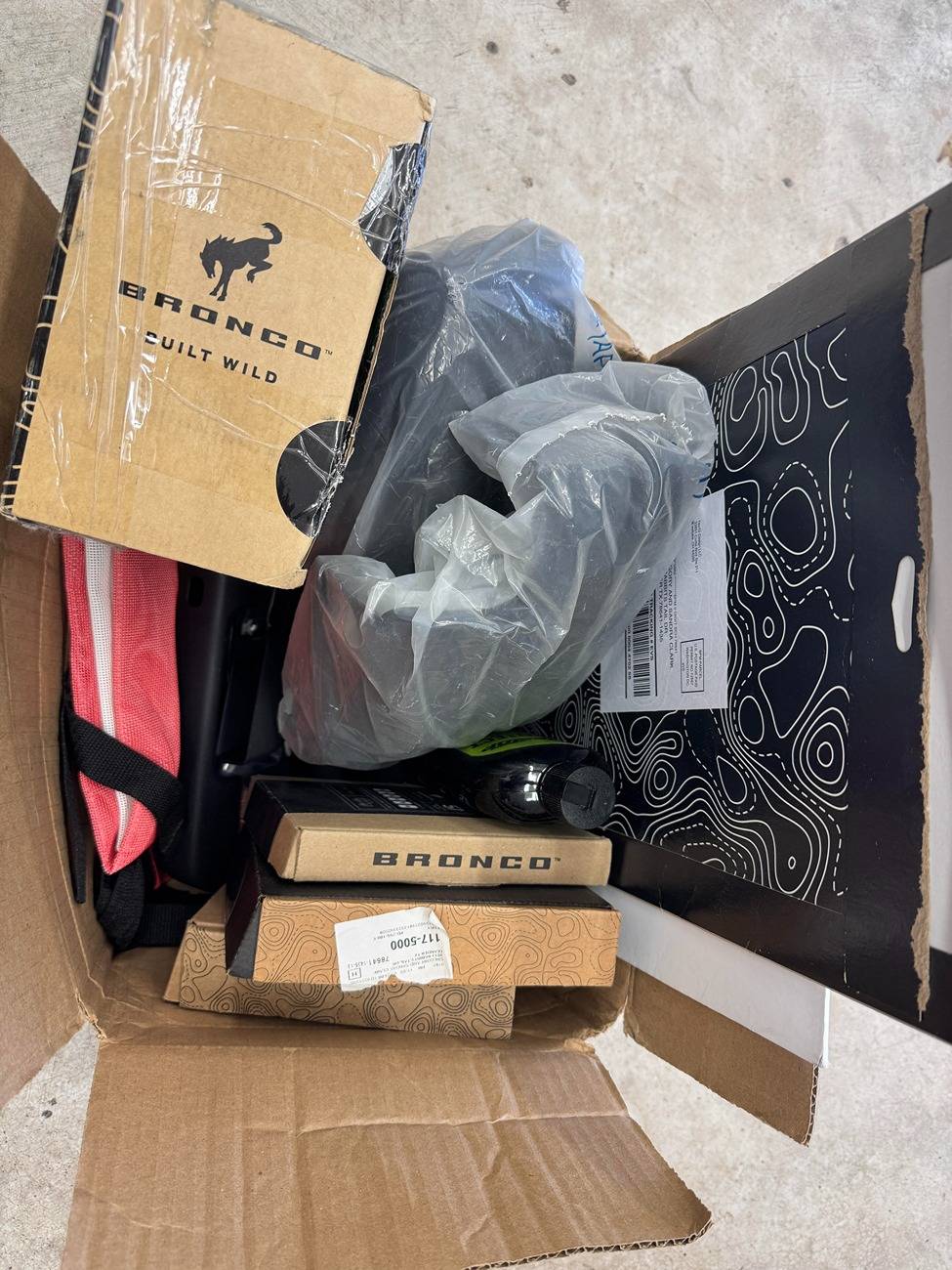 Texas - Free Bronco swag plus unused sunshade top and soft top ...