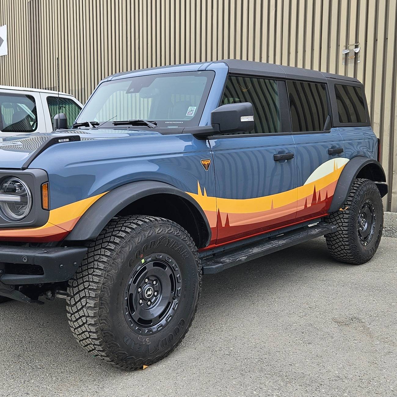 Installed self-designed graphics on my new Bronco | Bronco6G - 2021 ...