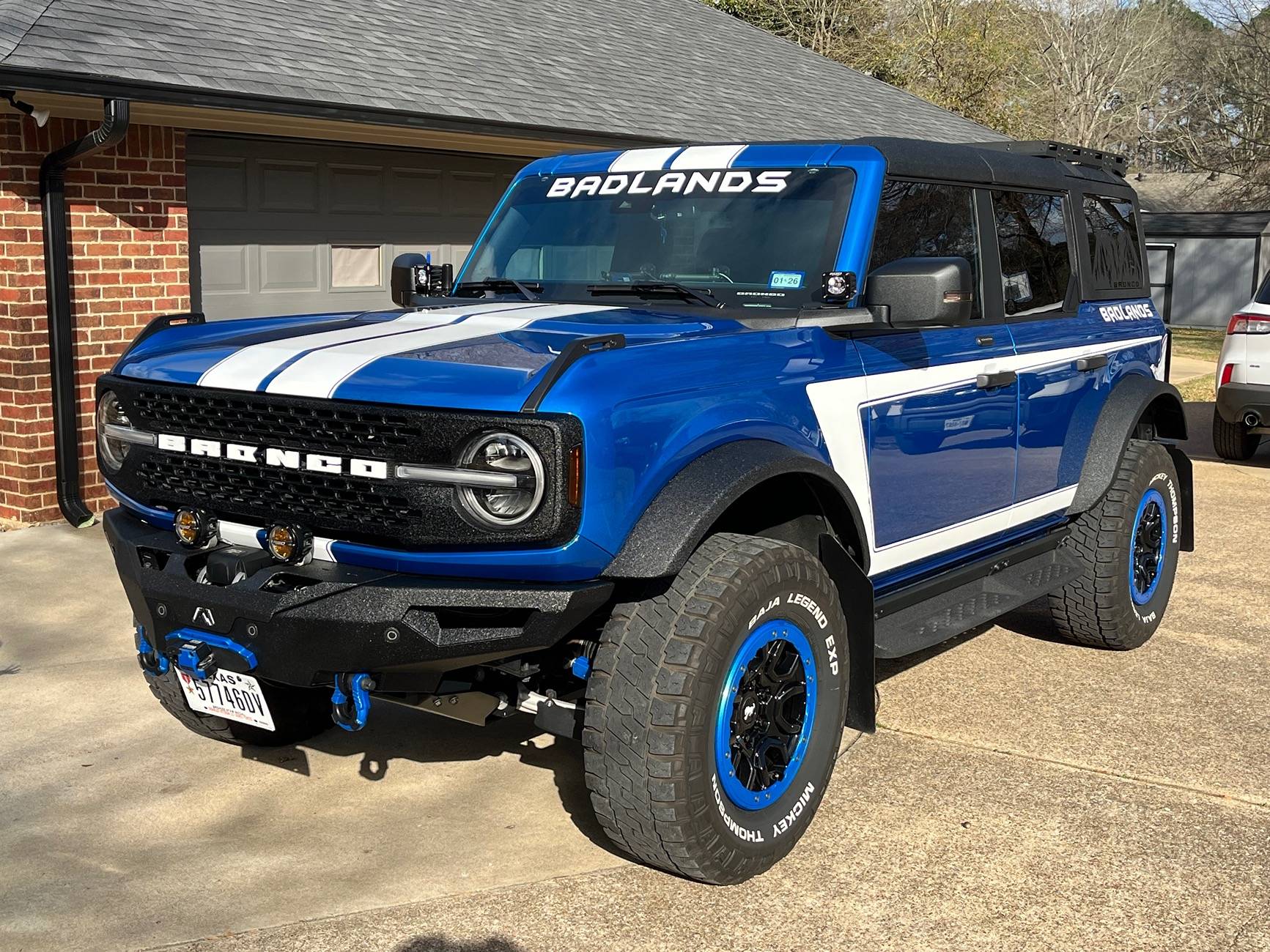 Installed self-designed graphics on my new Bronco | Bronco6G - 2021 ...