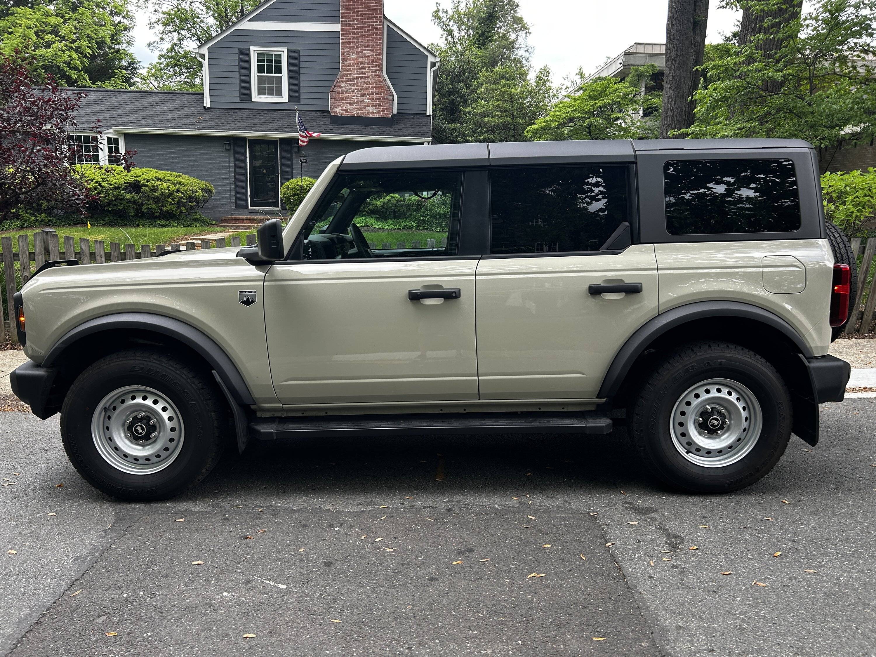 Black Diamond Steelies Painted Silver on 2025 Big Bend | Bronco6G ...