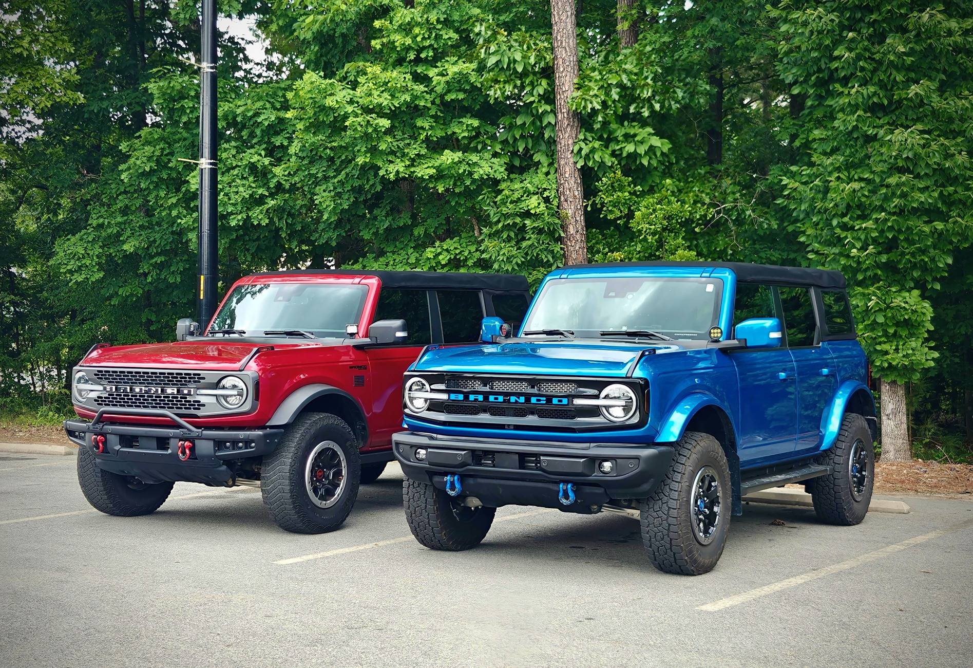 Eibach 2.0s: Too high for non-sas broncos on sas tires? | Bronco6G ...