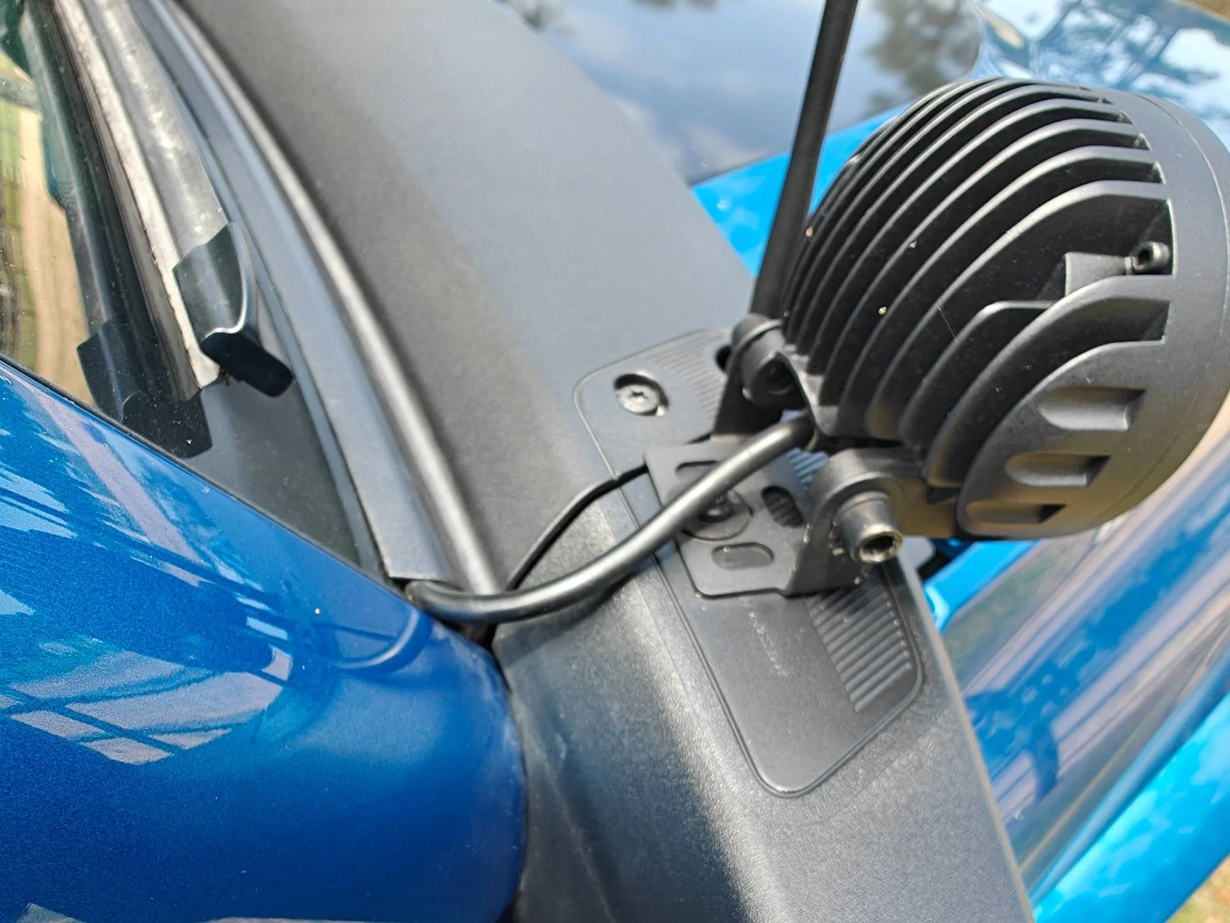 Running the wiring for A-Pillar ditch lights | Bronco6G - 2021+ Ford ...