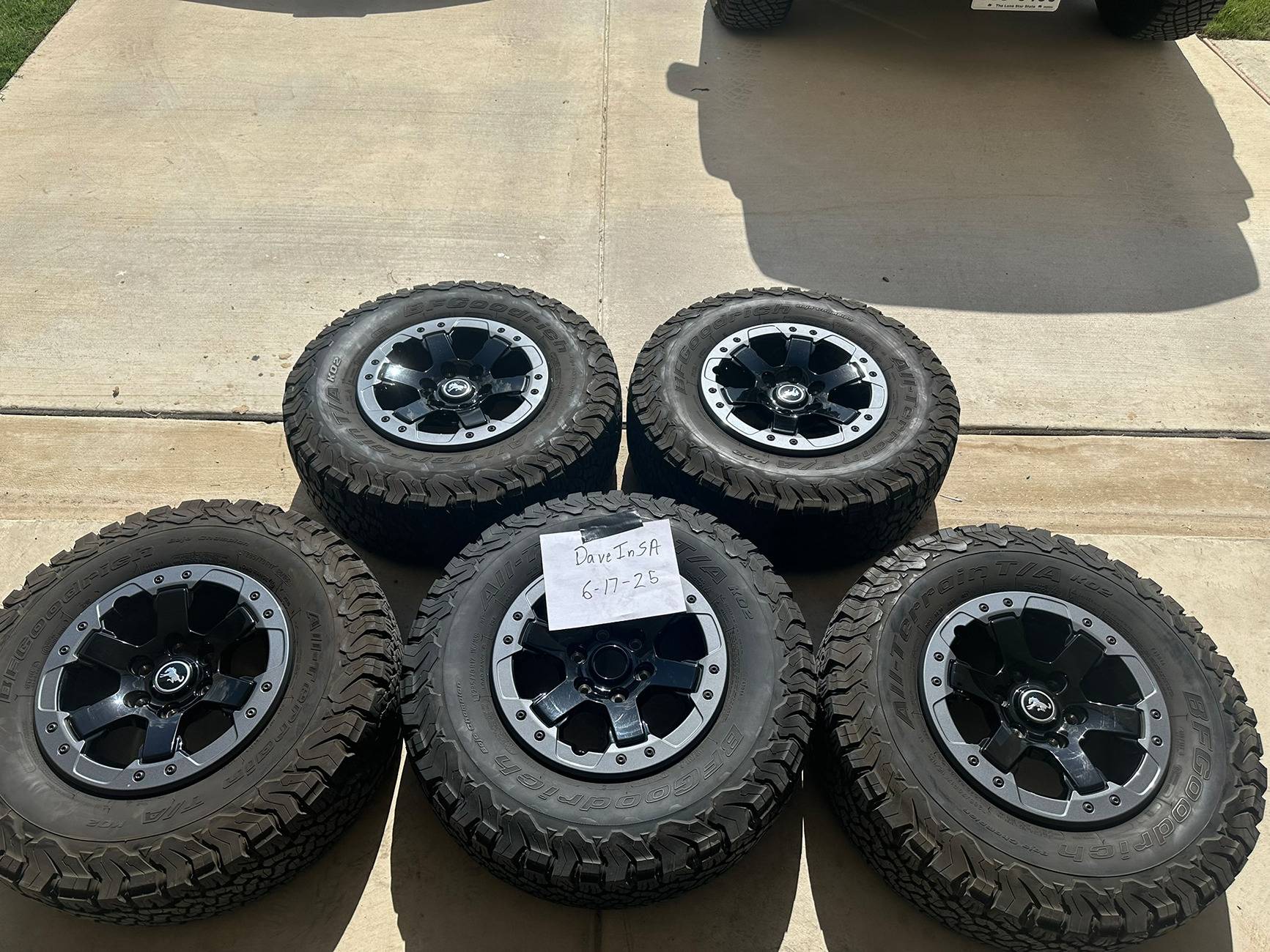 Texas - 2021 Badlands Beadlock Capable Wheels and Tires | Bronco6G ...