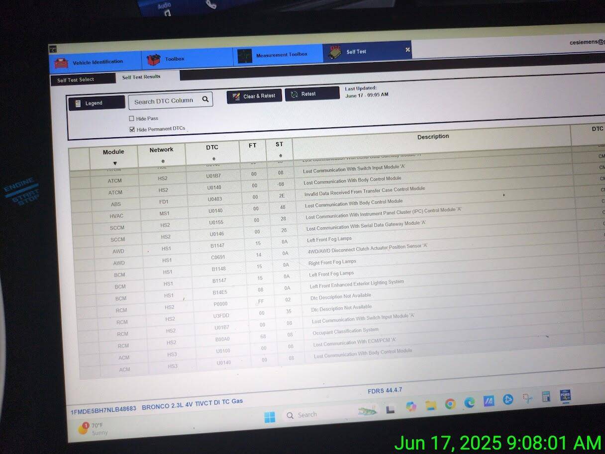 AWD Module Reprogramming issues and M190 to M210 swap information ...