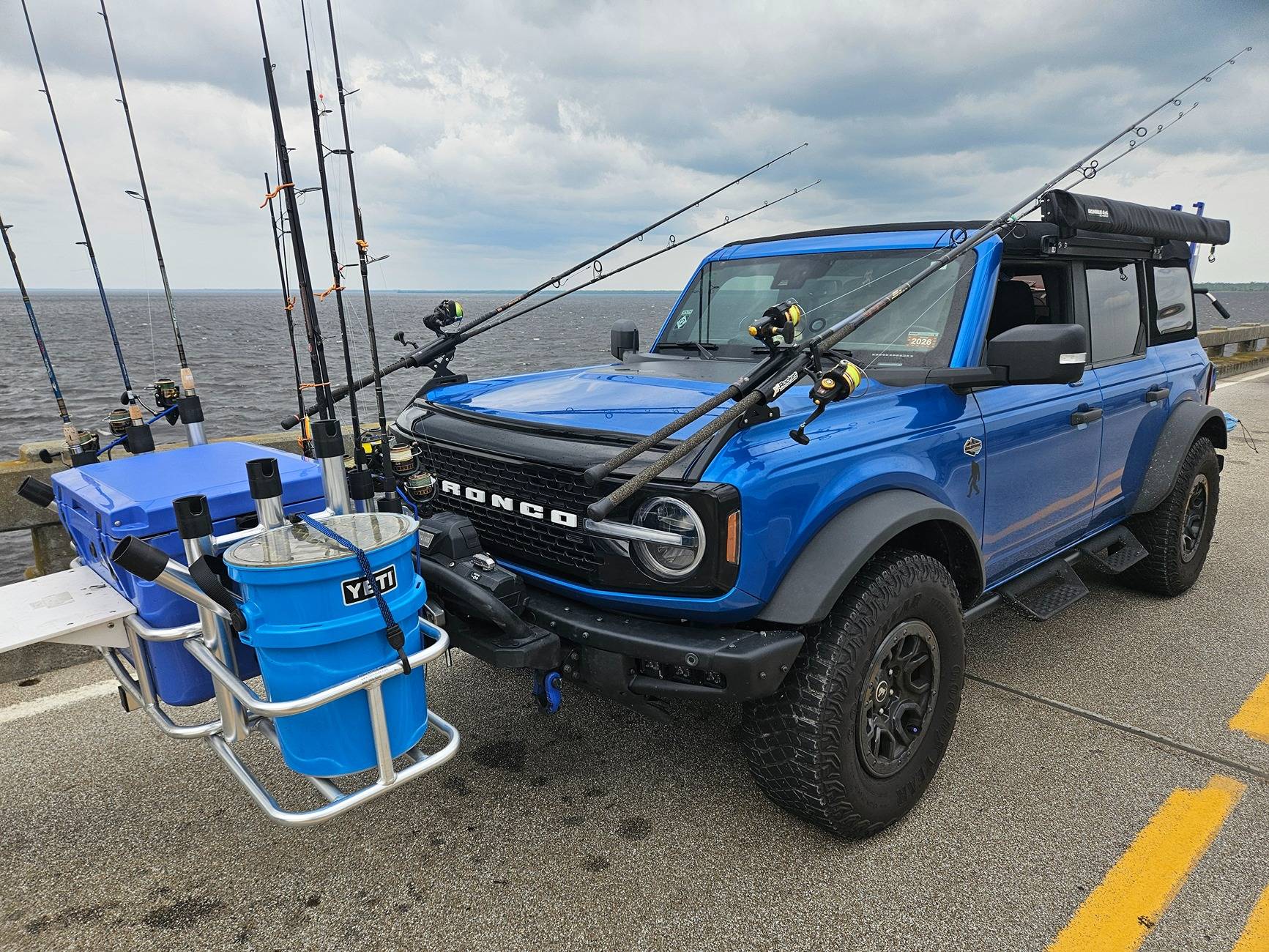 Front hitch w/ standard Black Diamond bumper? | Bronco6G - 2021+ Ford ...
