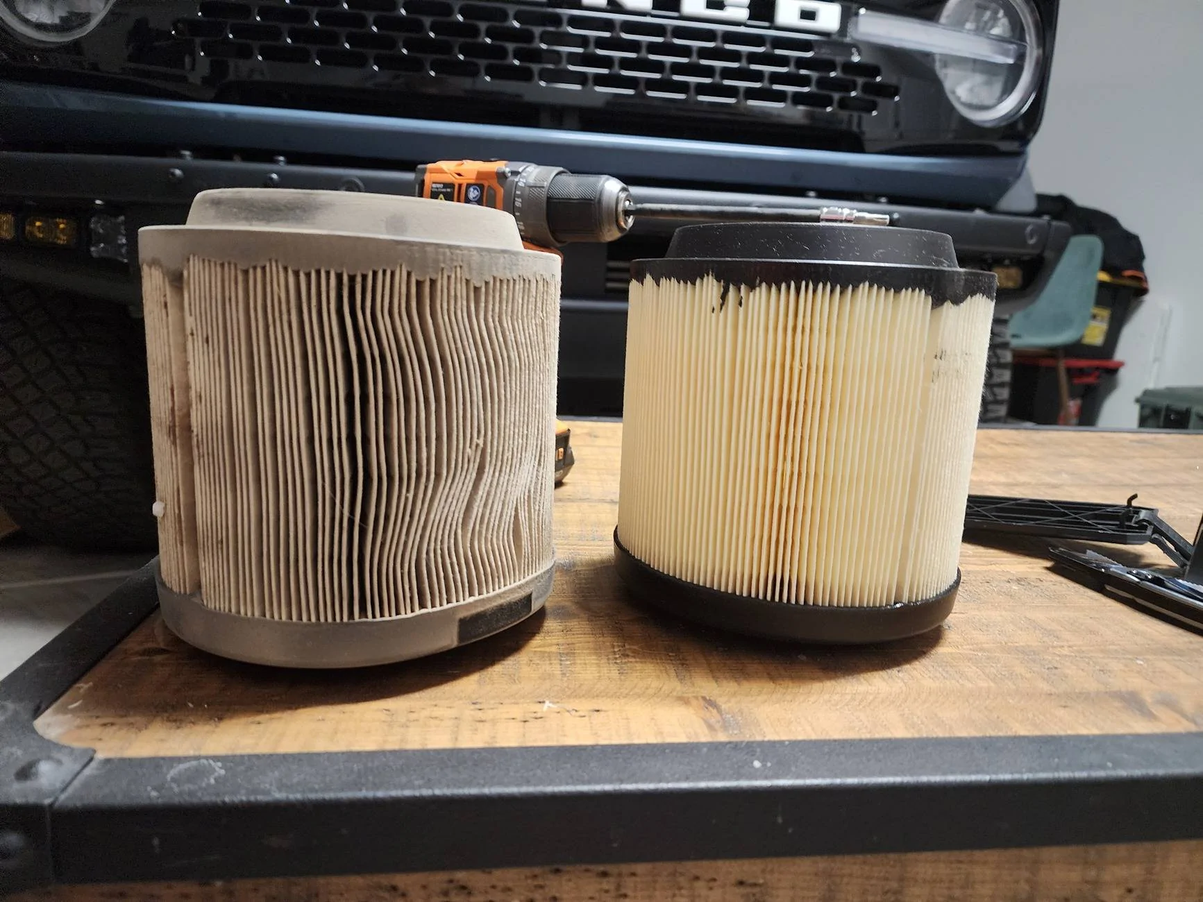 K&N paper filters on par with Motorcraft or stick to OEM? | Bronco6G ...