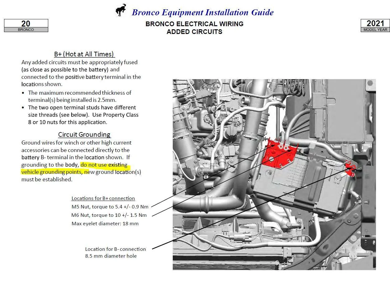 What percentage of Bronco electrical problems are caused by aftermarket ...