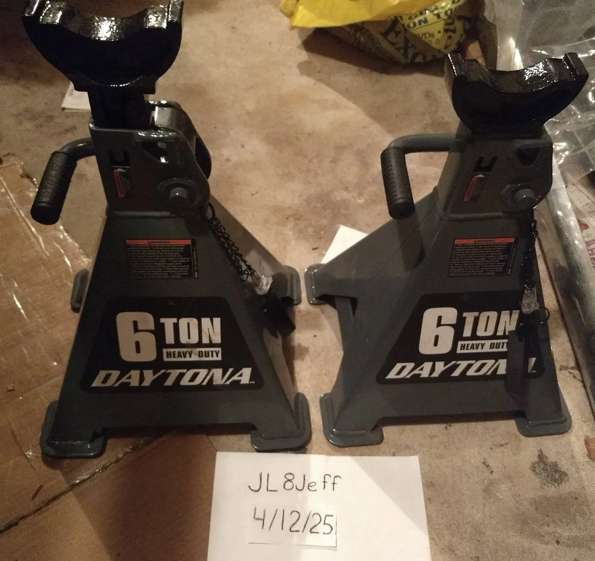 New Jersey - Daytona 6 ton jack stands new $69 | Bronco6G - 2021+ Ford ...
