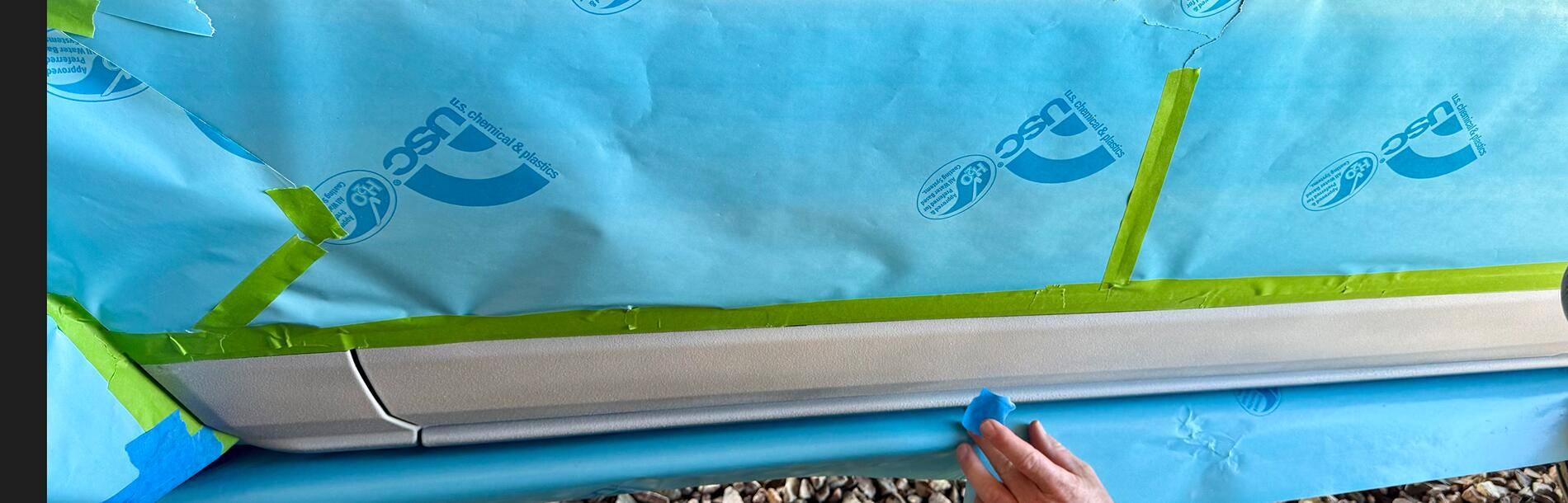 Paint chips from rocks? DIY protection with Heavy Texture Chip Guard ...