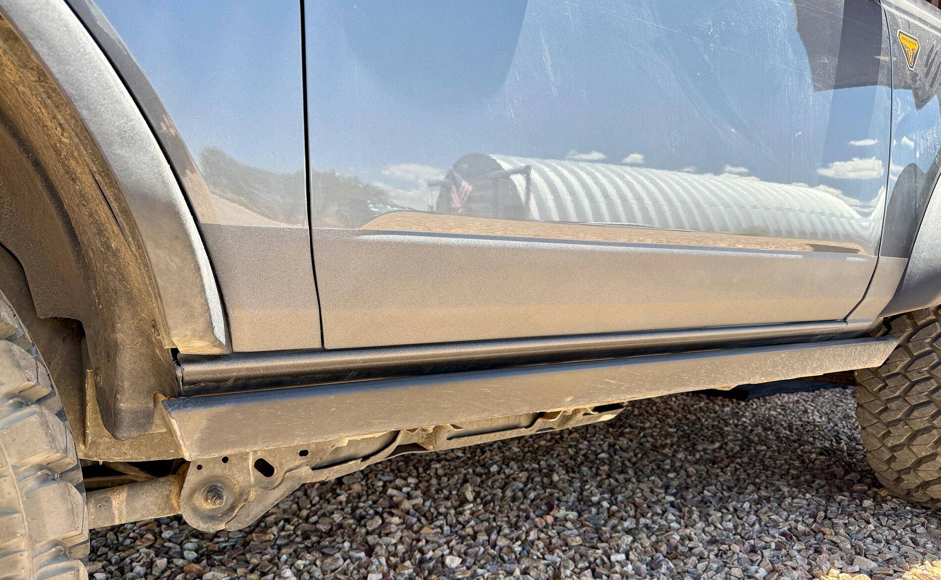 Paint chips from rocks? DIY protection with Heavy Texture Chip Guard ...