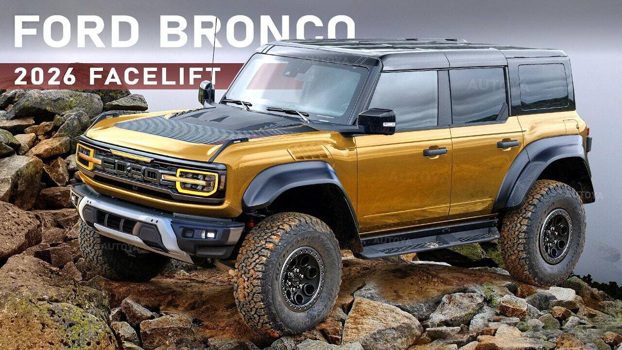 Is 2026 Bronco refresh really going to include rectangular headlights ...