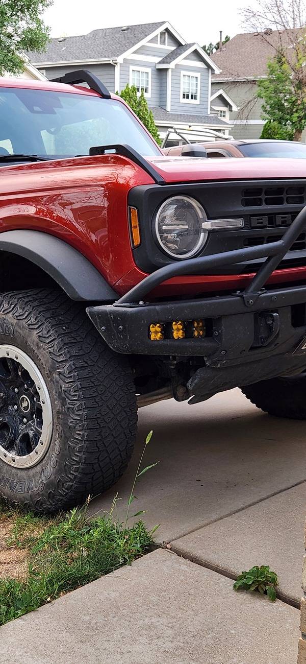 New: Bronco Auxiliary Fog Light Kit (OEM Raptor Fog Lights for Modular ...