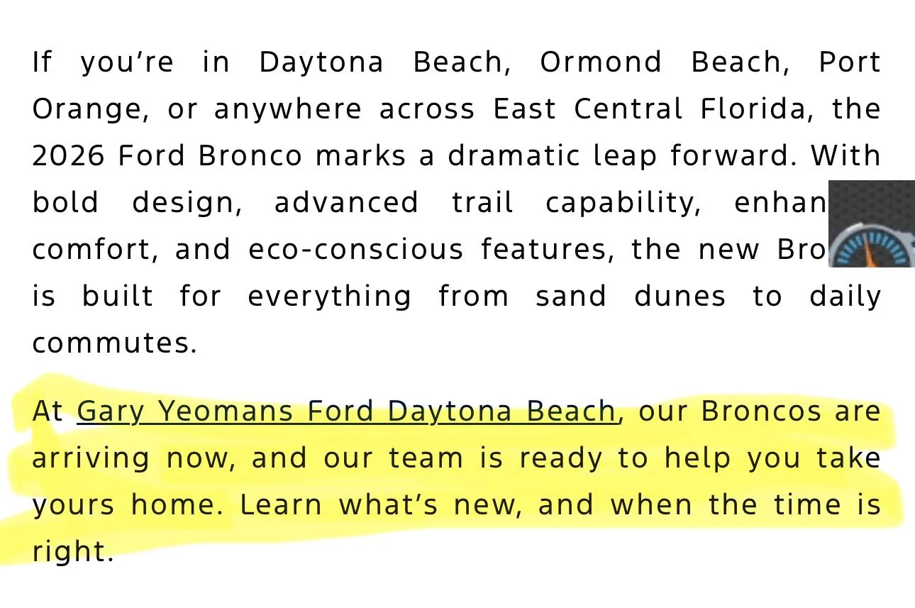 2026 Bronco changes? | Page 7 | Bronco6G - 2021+ Ford Bronco & Bronco ...