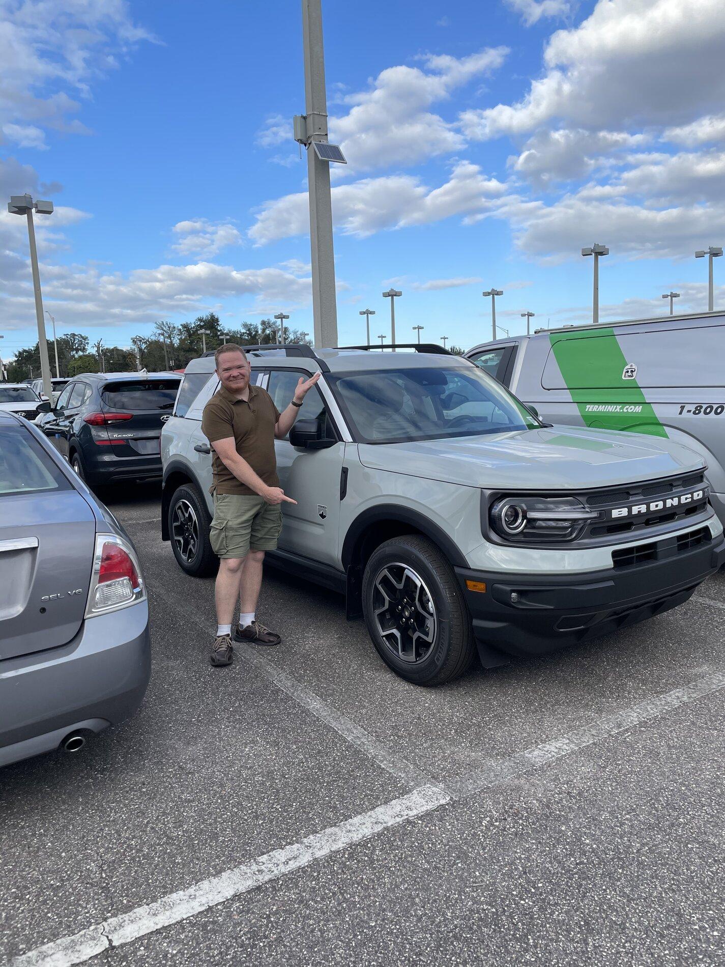 Test driving 2-door Bronco today!! (Update: Sat in a real Bronco!! Test ...