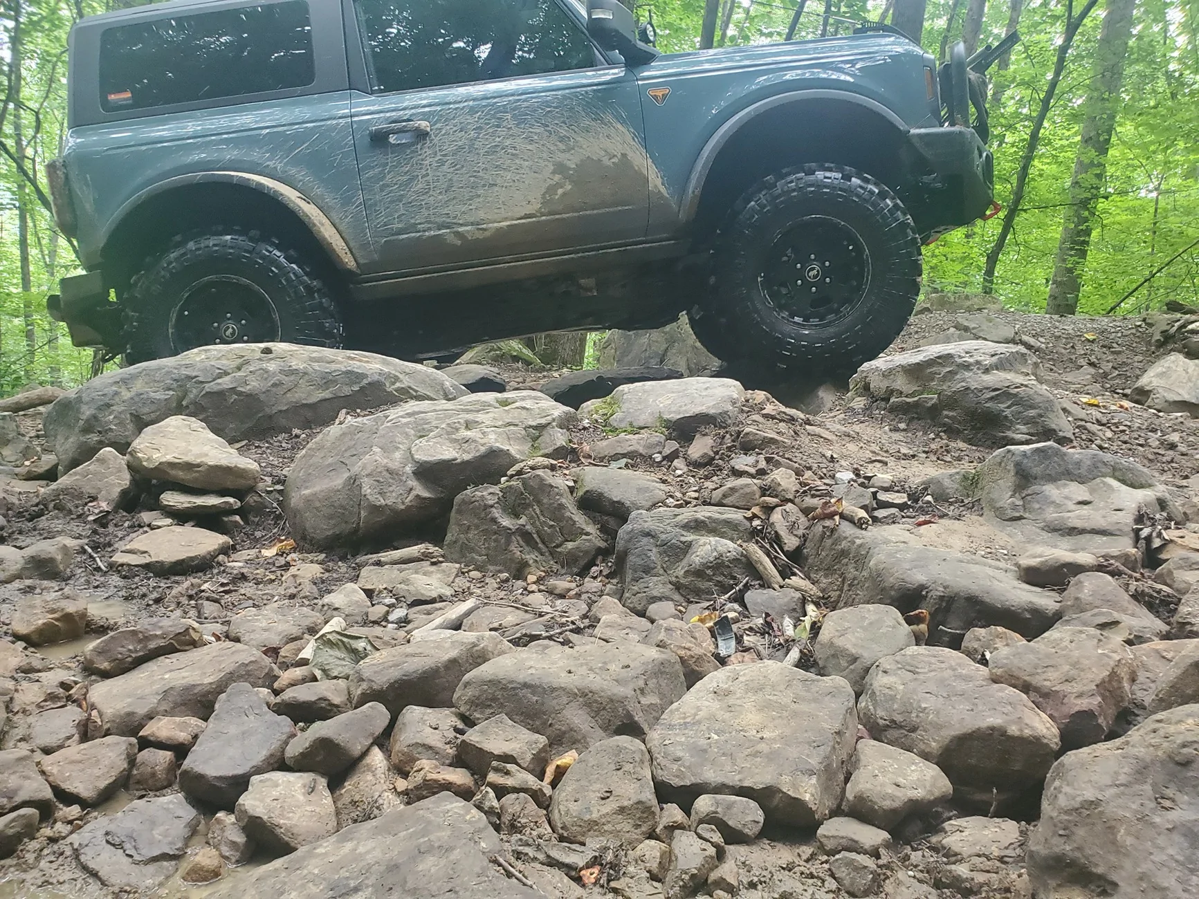 8-2-25 Windrock Dawg daze dust run; turned out to be a cool rainy day. | Bronco6G - 2021+ Ford ...