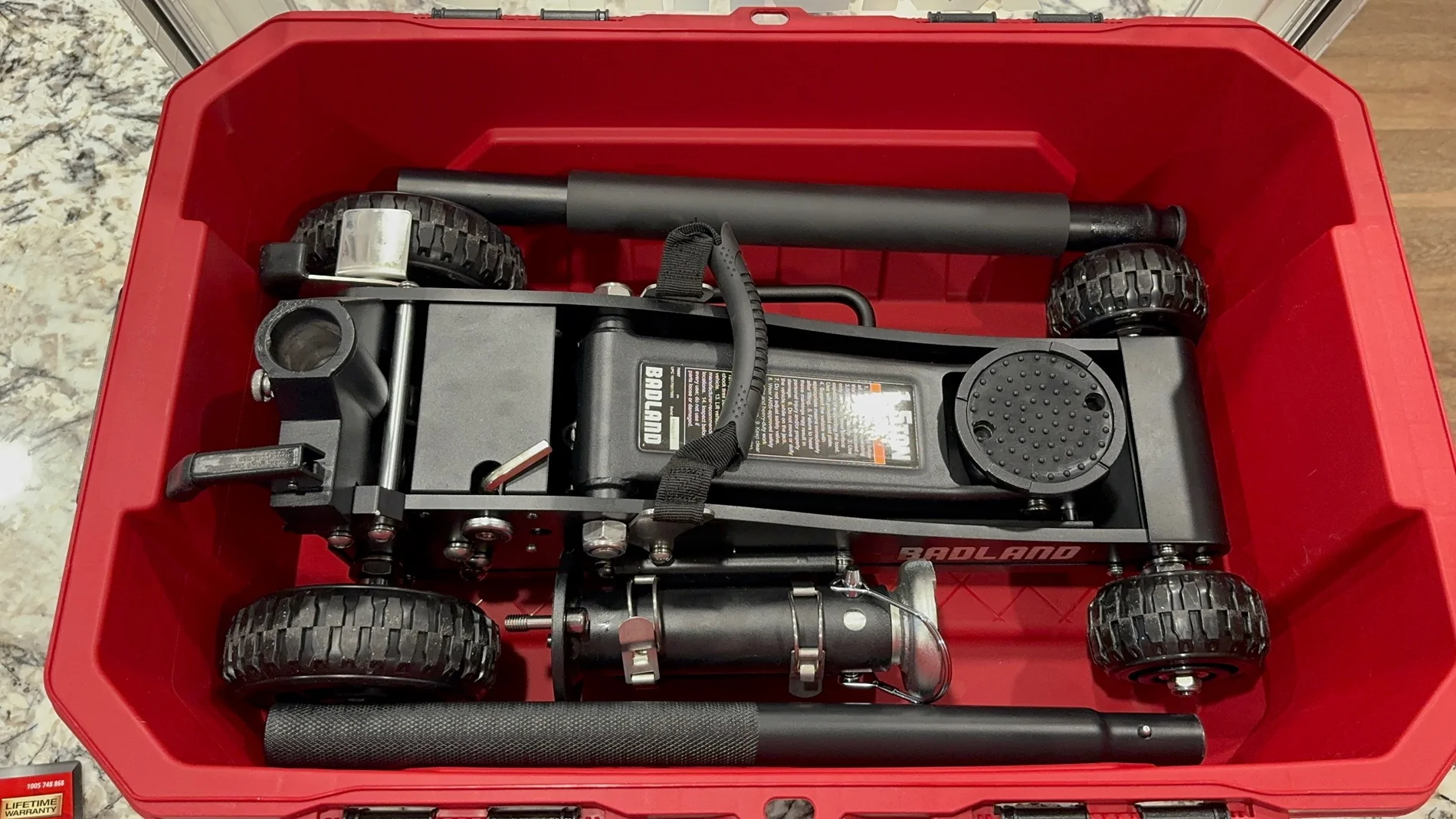 Husky Storage Box = perfect solution to storing your 1.5 ton Badlands ...