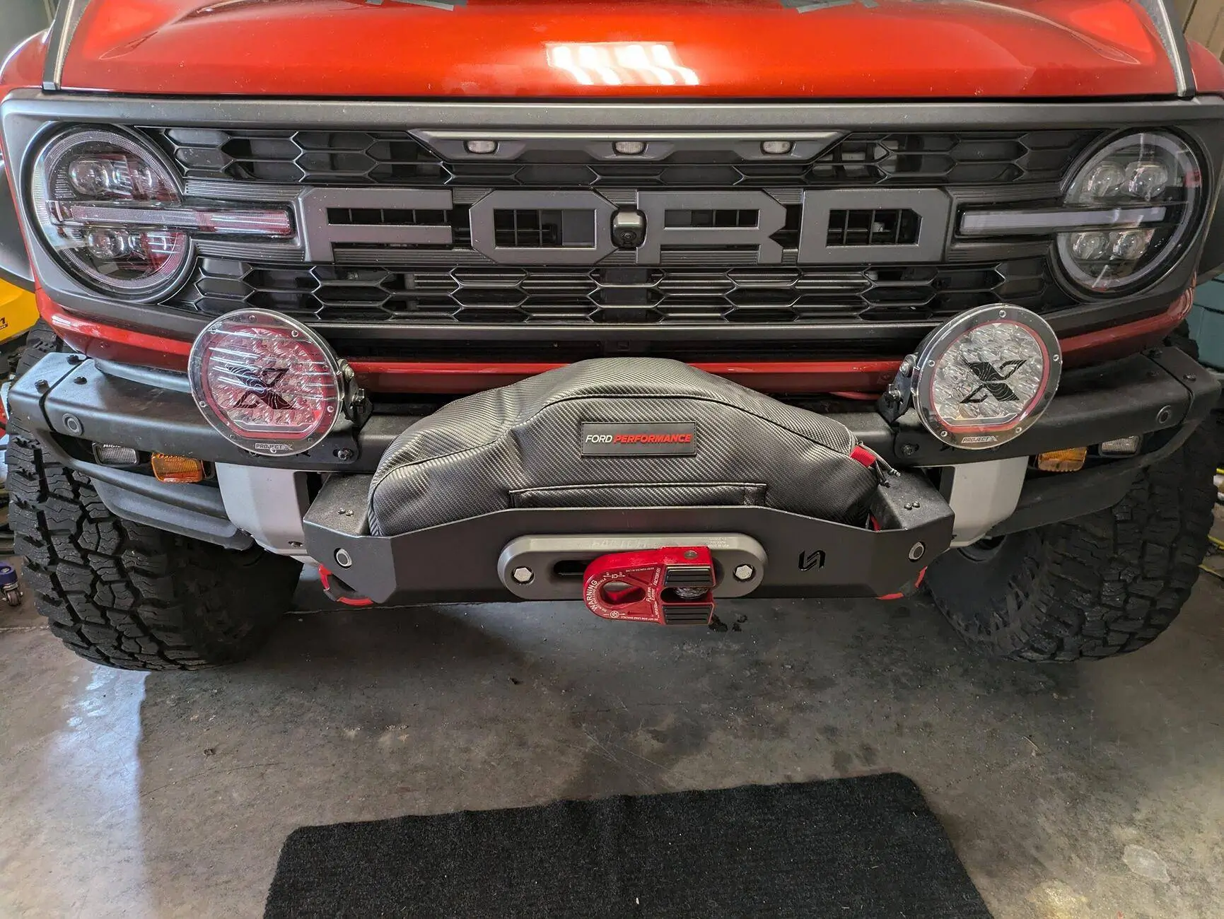 Pics of your front bumper and winch set up | Page 2 | Bronco6G - 2021 ...