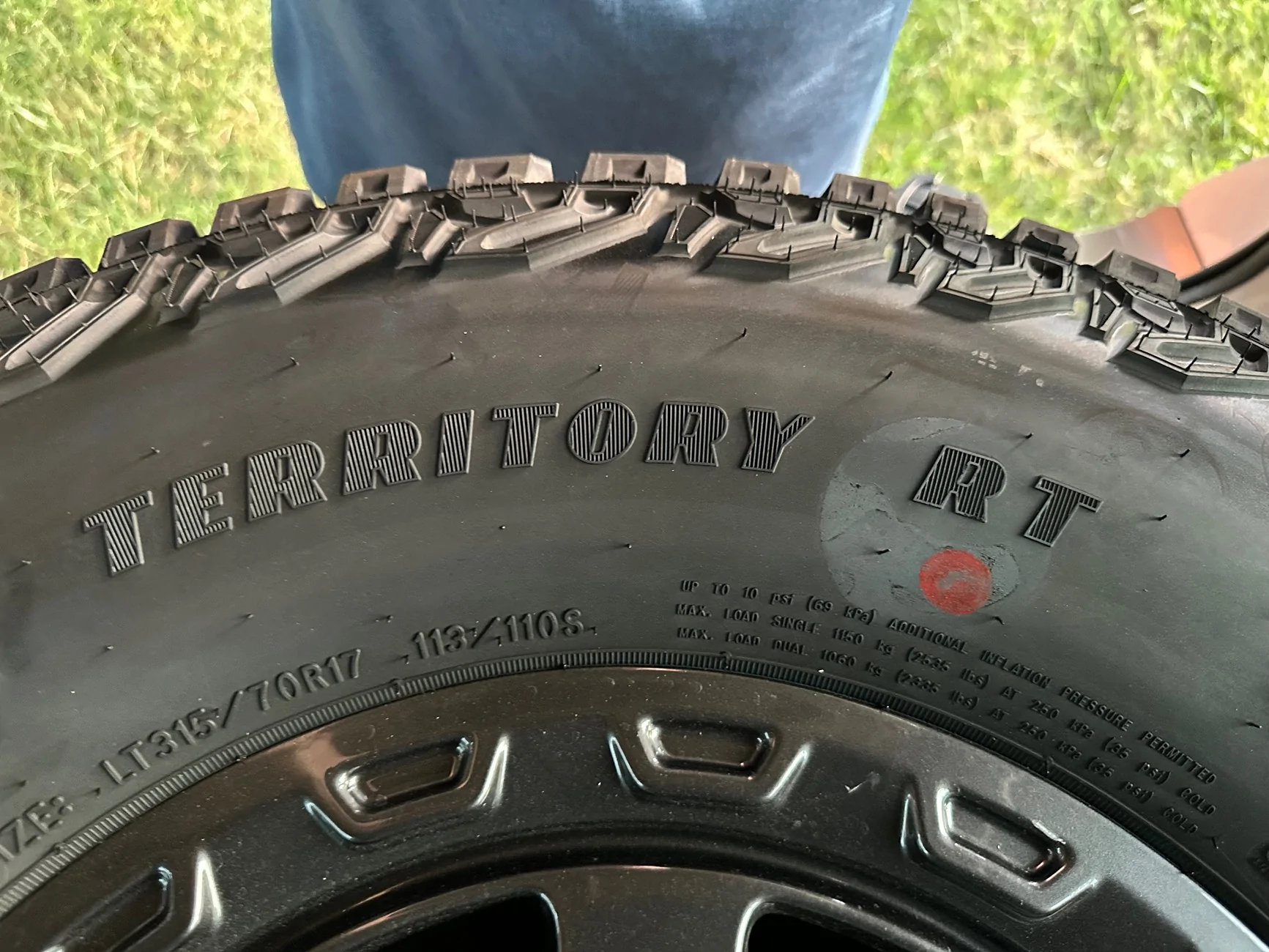 Ohio - sold - Goodyear Territory AT set of 5 tires - new takeoffs from ...