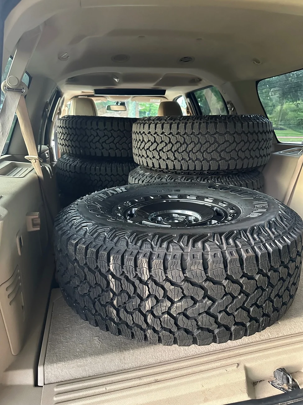 Ohio - sold - Goodyear Territory AT set of 5 tires - new takeoffs from ...