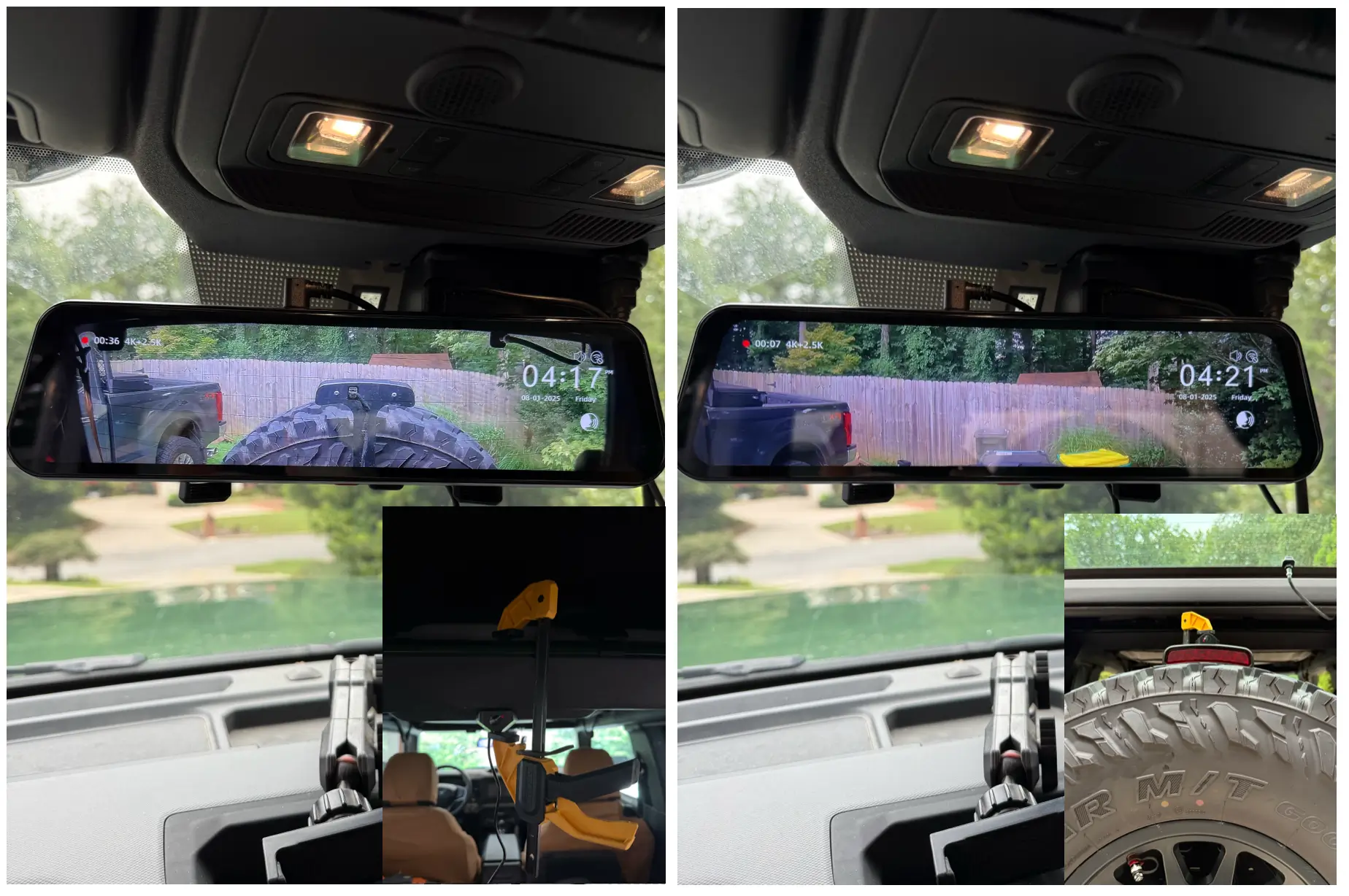 Wolfbox G900 Tri Pro Dashcam and Rear Camera Review | Bronco6G - 2021 ...