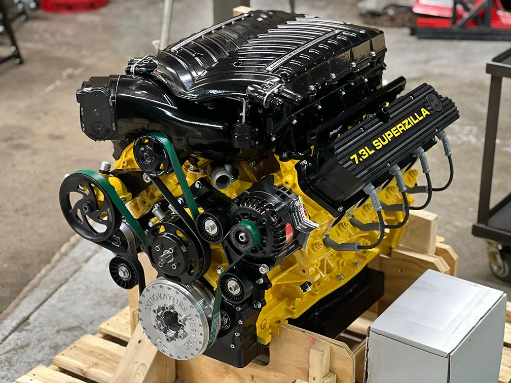 5.0 Coyote V8 engine swap kit for Bronco 6th gen now available | Page ...