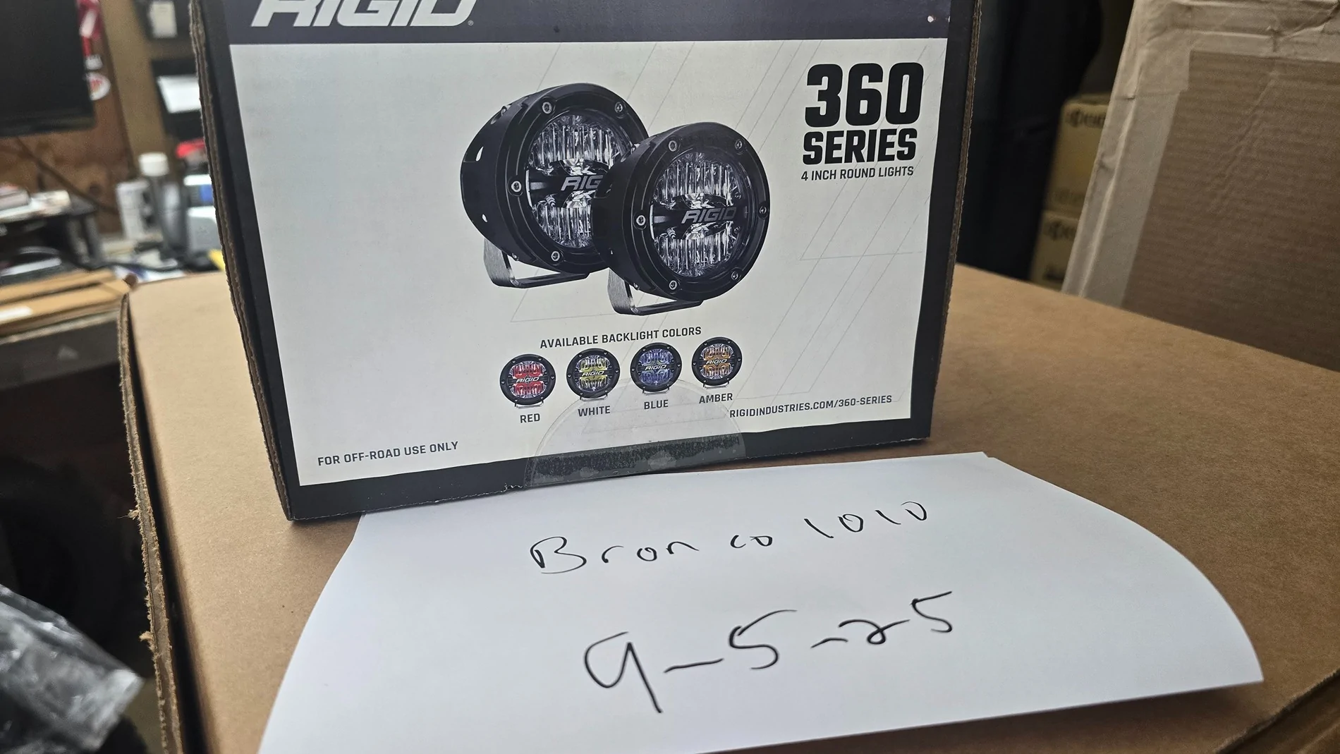 New Jersey - FS: Ford Performance Rigid Ditch Lights M-15200K-BML $300 ...