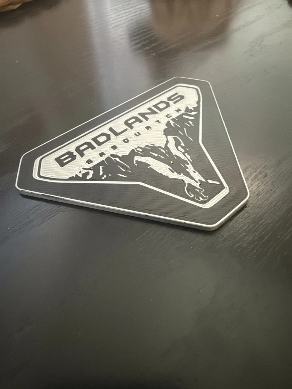 New Guy here. Wanting to design a bronco script fender badge with the ...