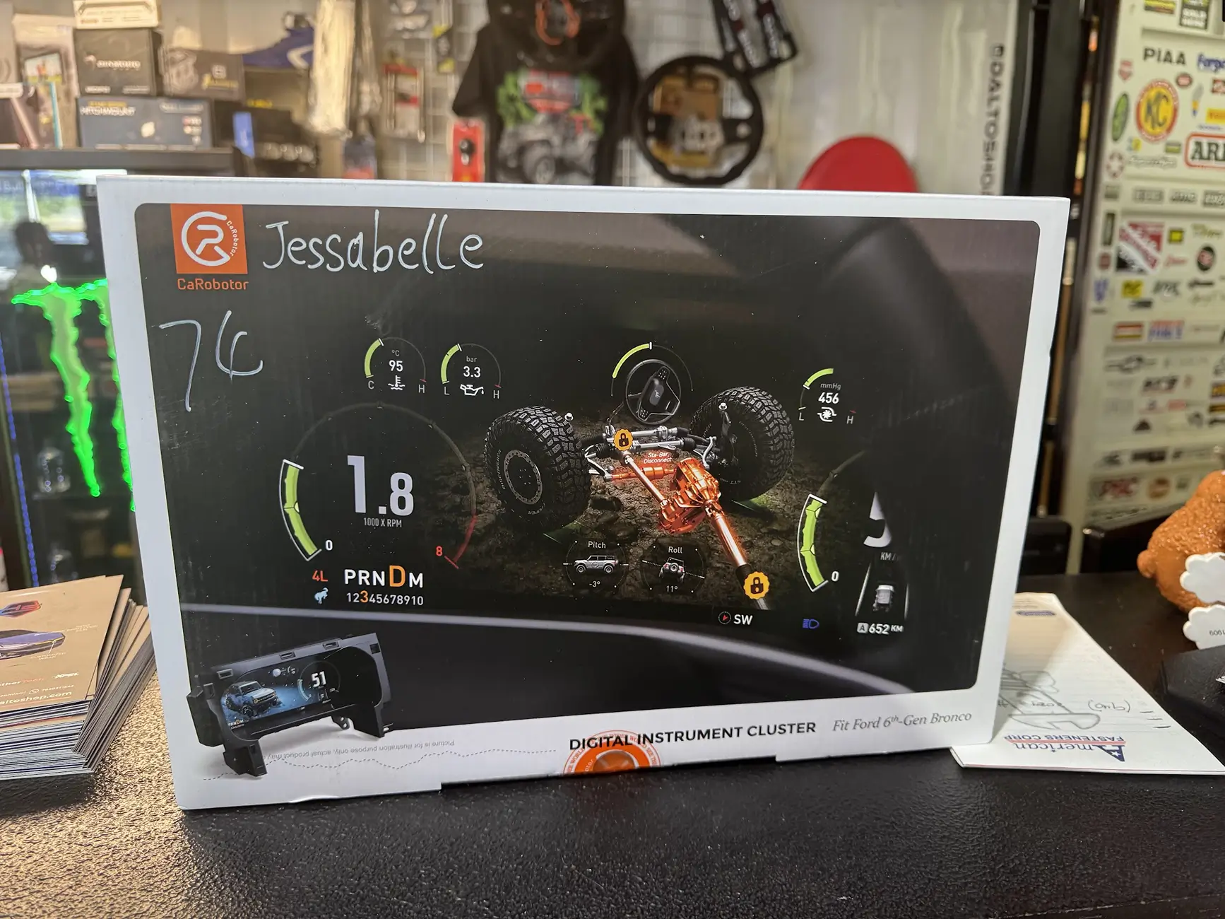 Carobotor digital dash gauge cluster upgrade for 6th gen Broncos by ...