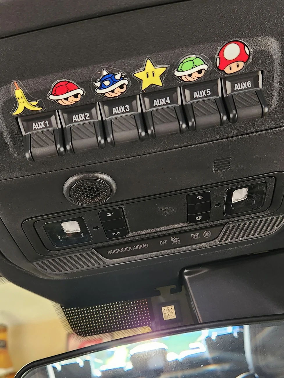 Mario Kart stickers for Aux switches | Bronco6G - 2021+ Ford Bronco ...