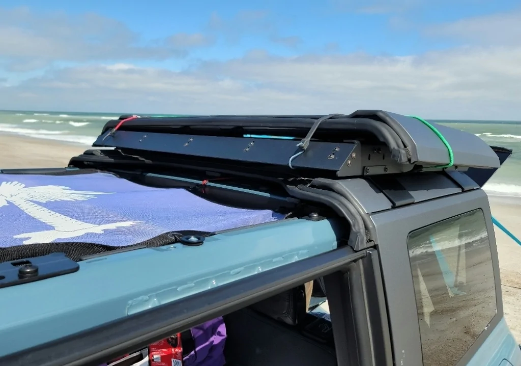 Sunroof panel removal with roof rack installed | Bronco6G - 2021+ Ford ...