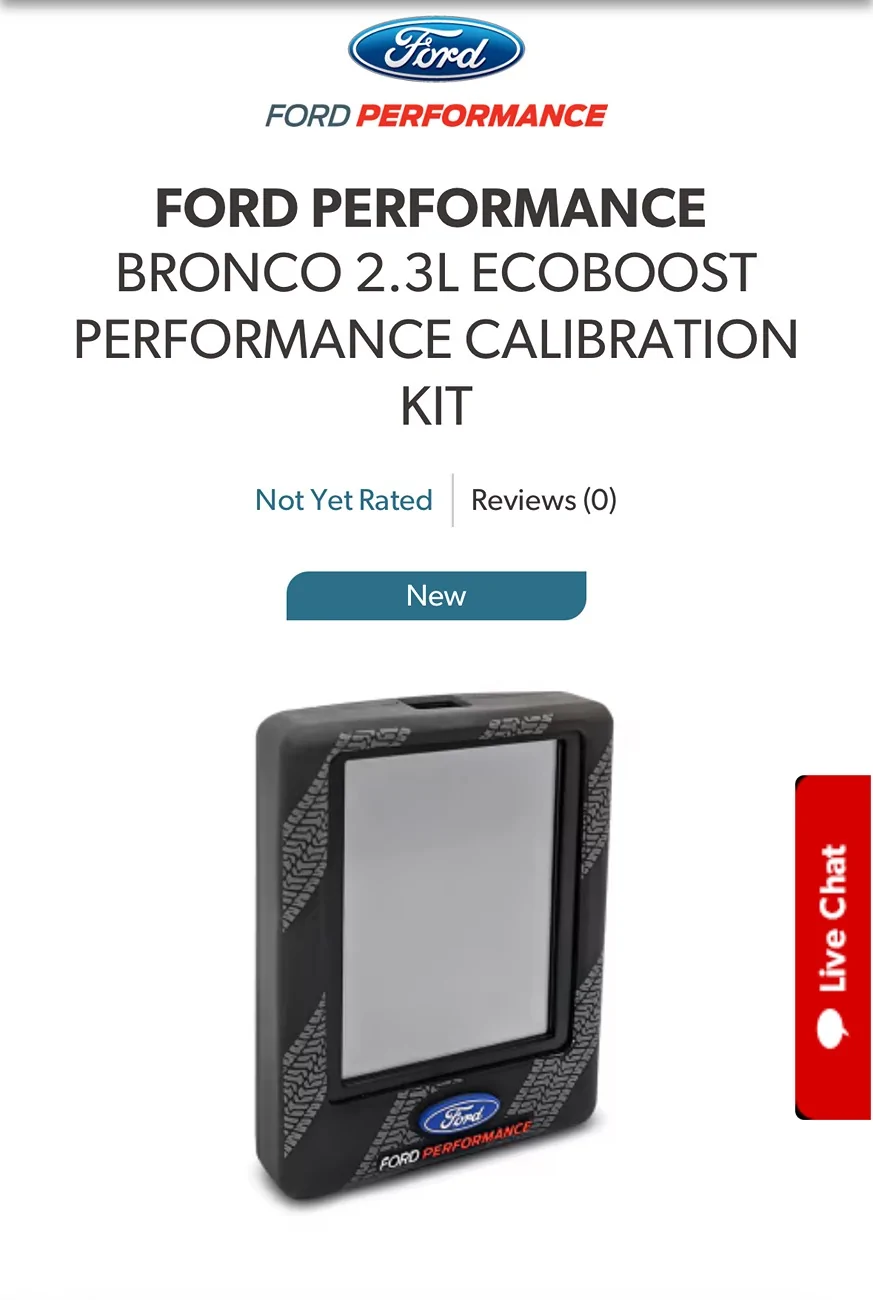 Best place to buy a Ford Performance Tuner kit? | Bronco6G - 2021+ Ford ...