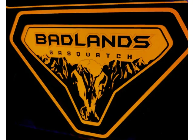 Badlands Orange Domed Grille and Dash Letters Now Available | Bronco6G ...