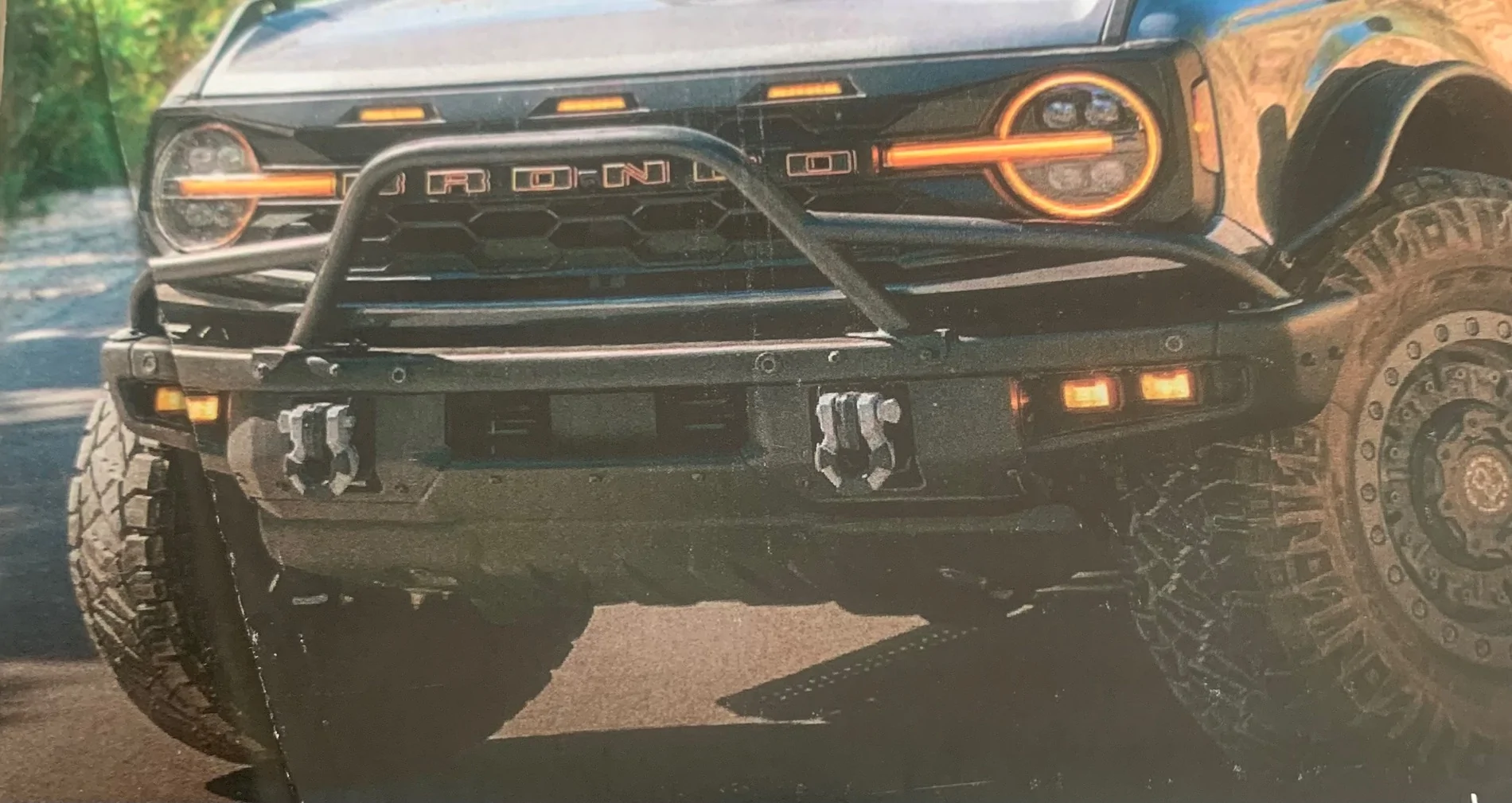 Bronco front bumper grill - who makes this? | Bronco6G - 2021+ Ford ...