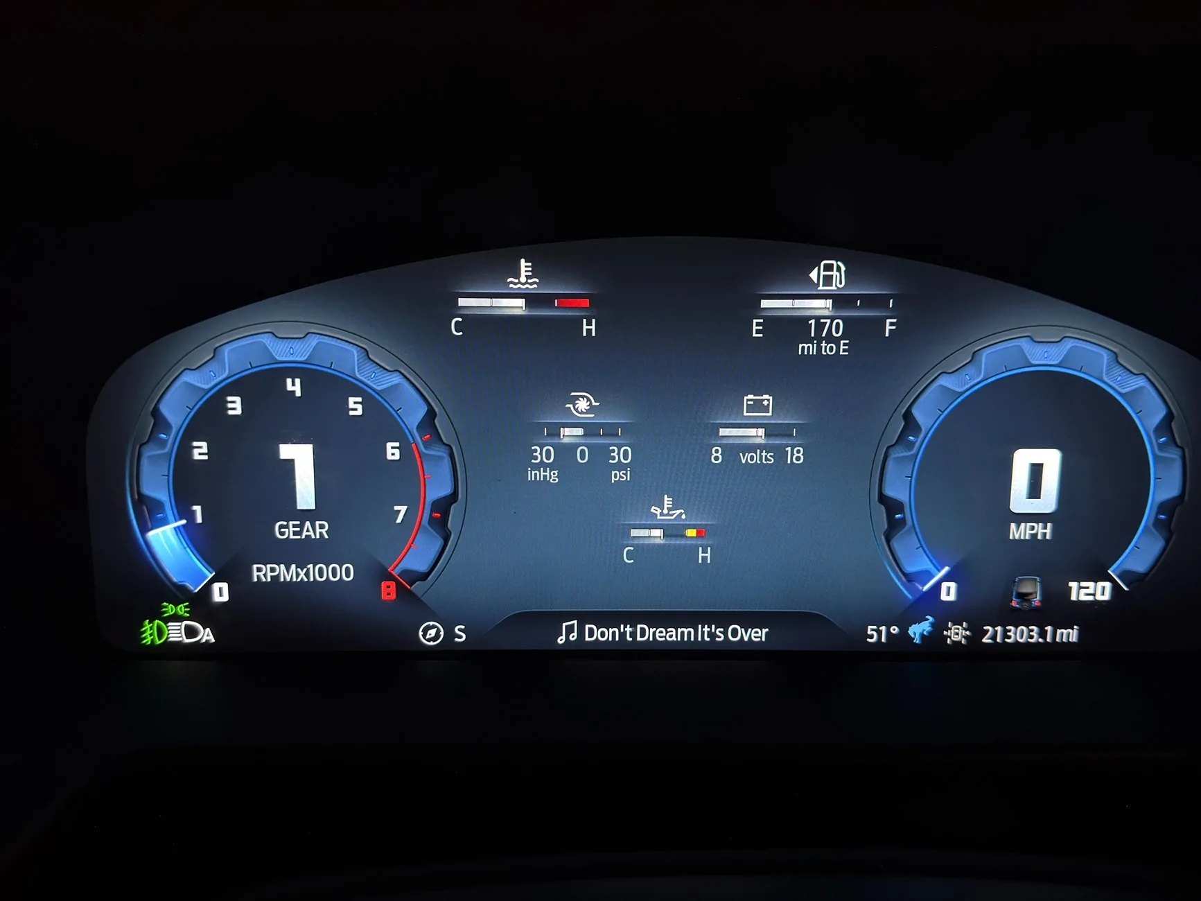 2025 Full Digital Cluster successfully installed - swapped into 2022 ...