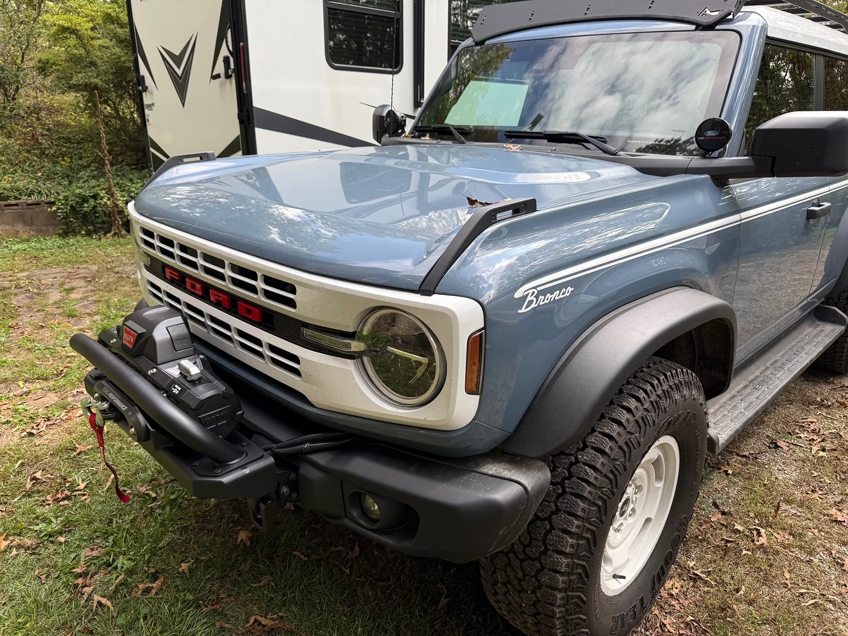 '25 Bronco Heritage Factory Winch install | Bronco6G - 2021+ Ford ...