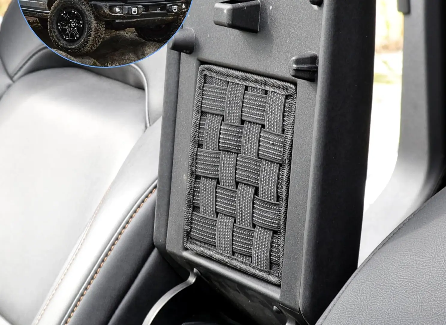Anyone tried this center console molle plate? | Bronco6G - 2021+ Ford ...