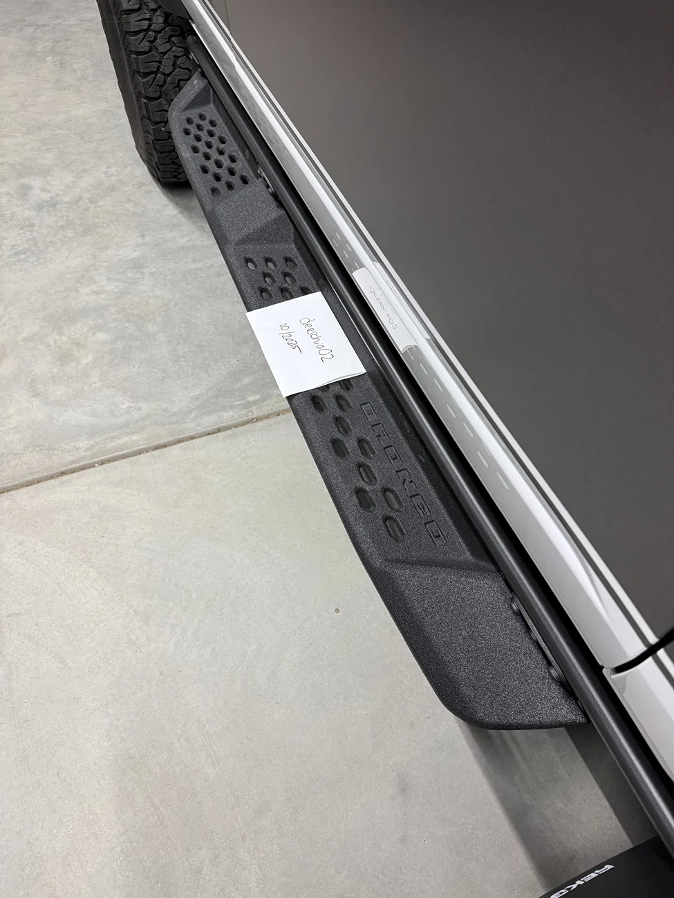 California - 2025 OEM Raptor Style Sliders+Steps | Bronco6G - 2021 ...