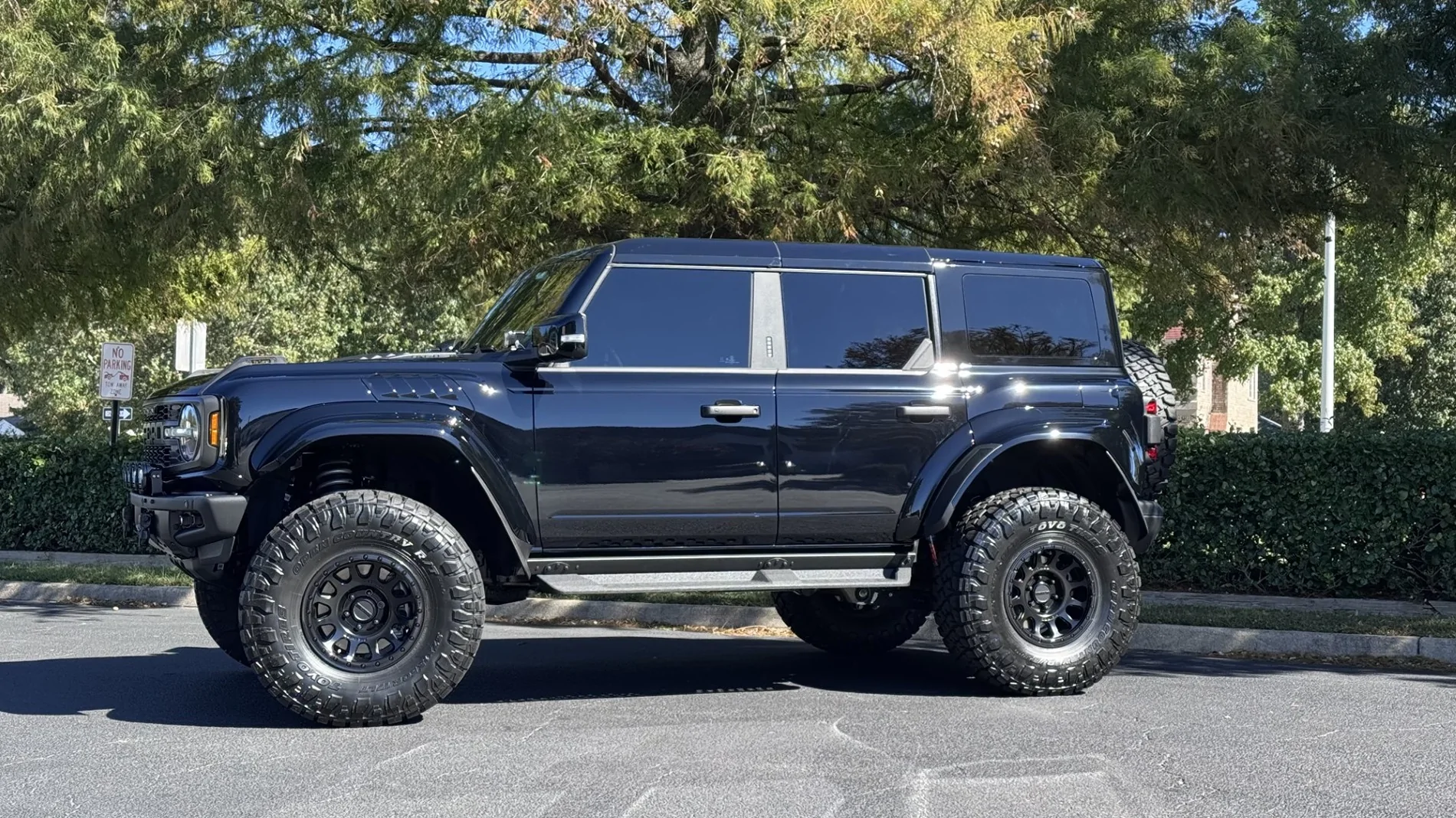 2025 Bronco Raptor custom build after Suntek Reaction applied to full ...