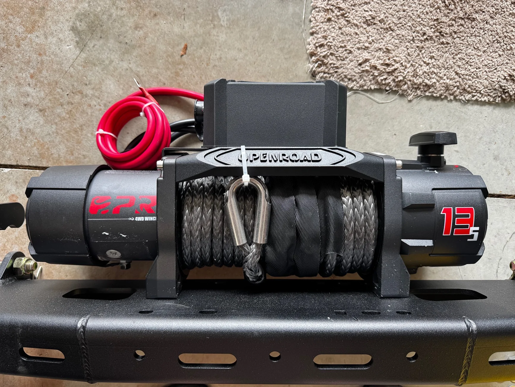 Maximus-3 removable winch mount saddle installed | Page 2 | Bronco6G ...