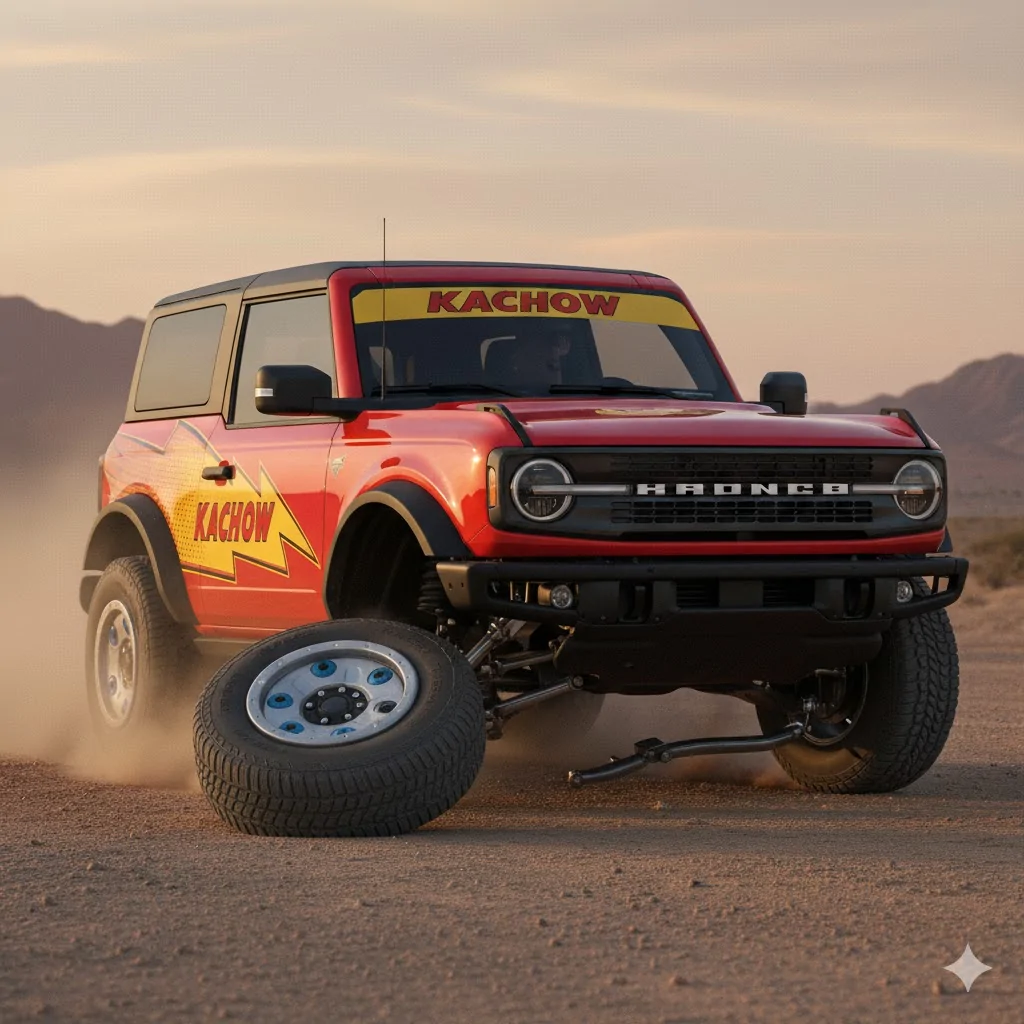 Built Ford Tough! Hit by car running from police | Page 2 | Bronco6G ...