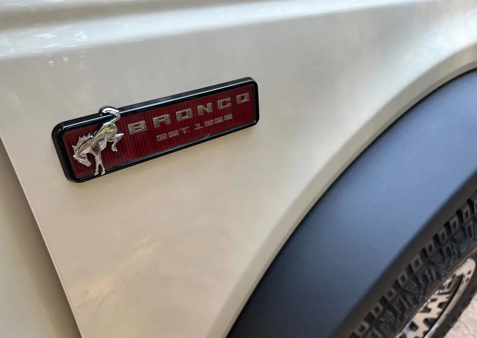 60th Anniversary Fender Badge Availability | Bronco6G - 2021+ Ford ...