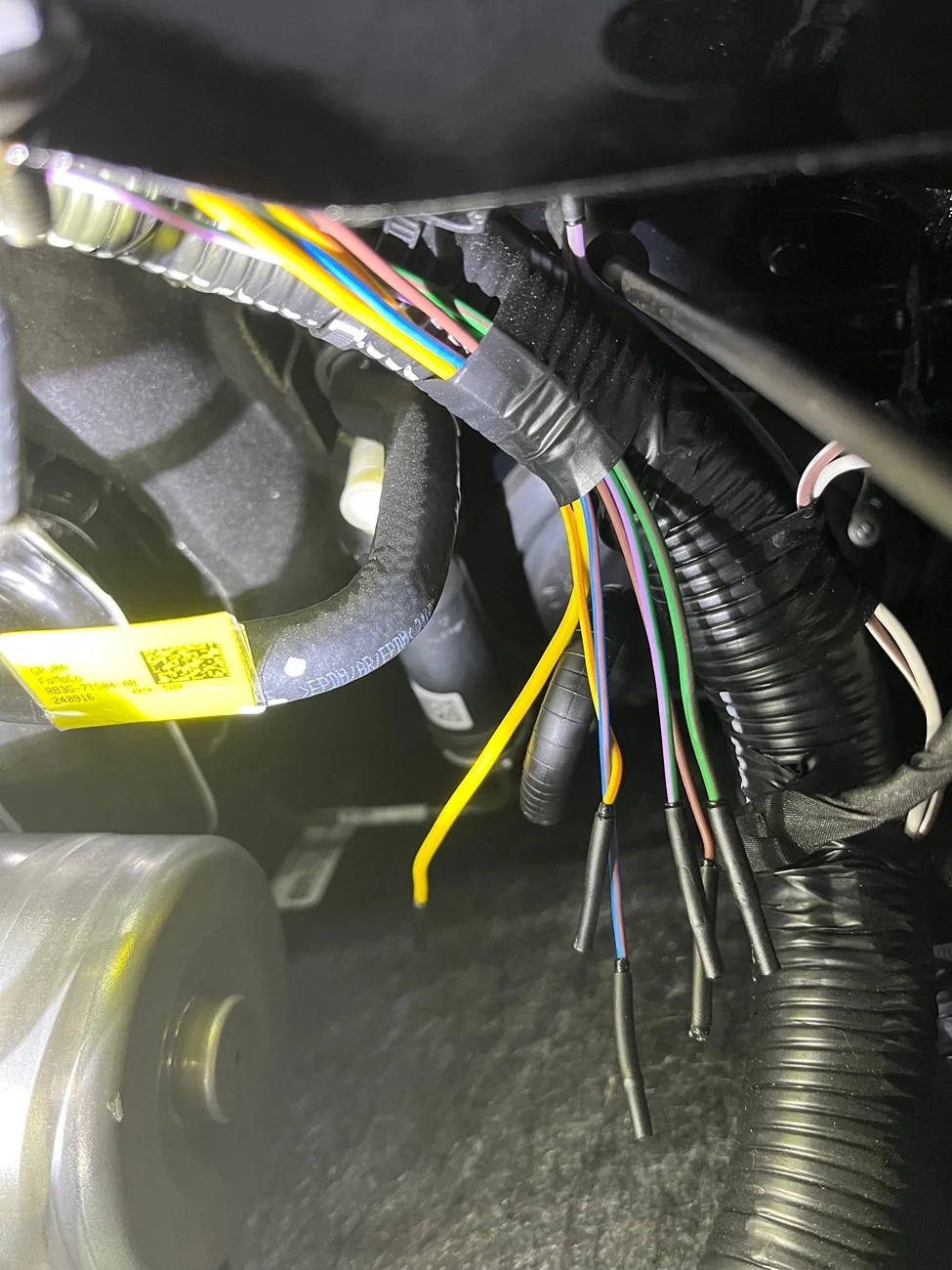 Auxiliary Wires at Firewall? | Bronco6G - 2021+ Ford Bronco & Bronco ...