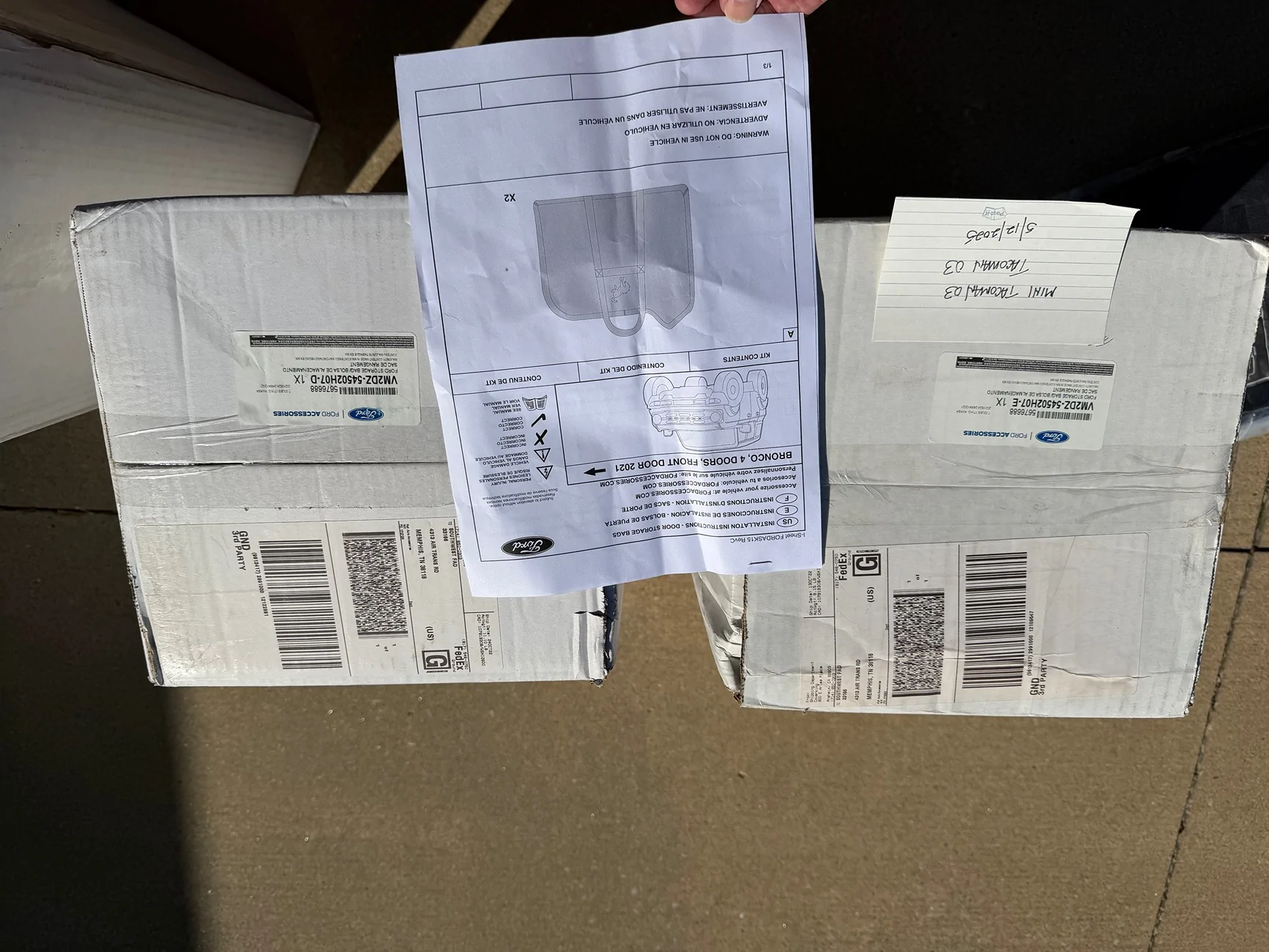 Arkansas - $375.00 Full set of storage bags/4 door bags/front panel ...