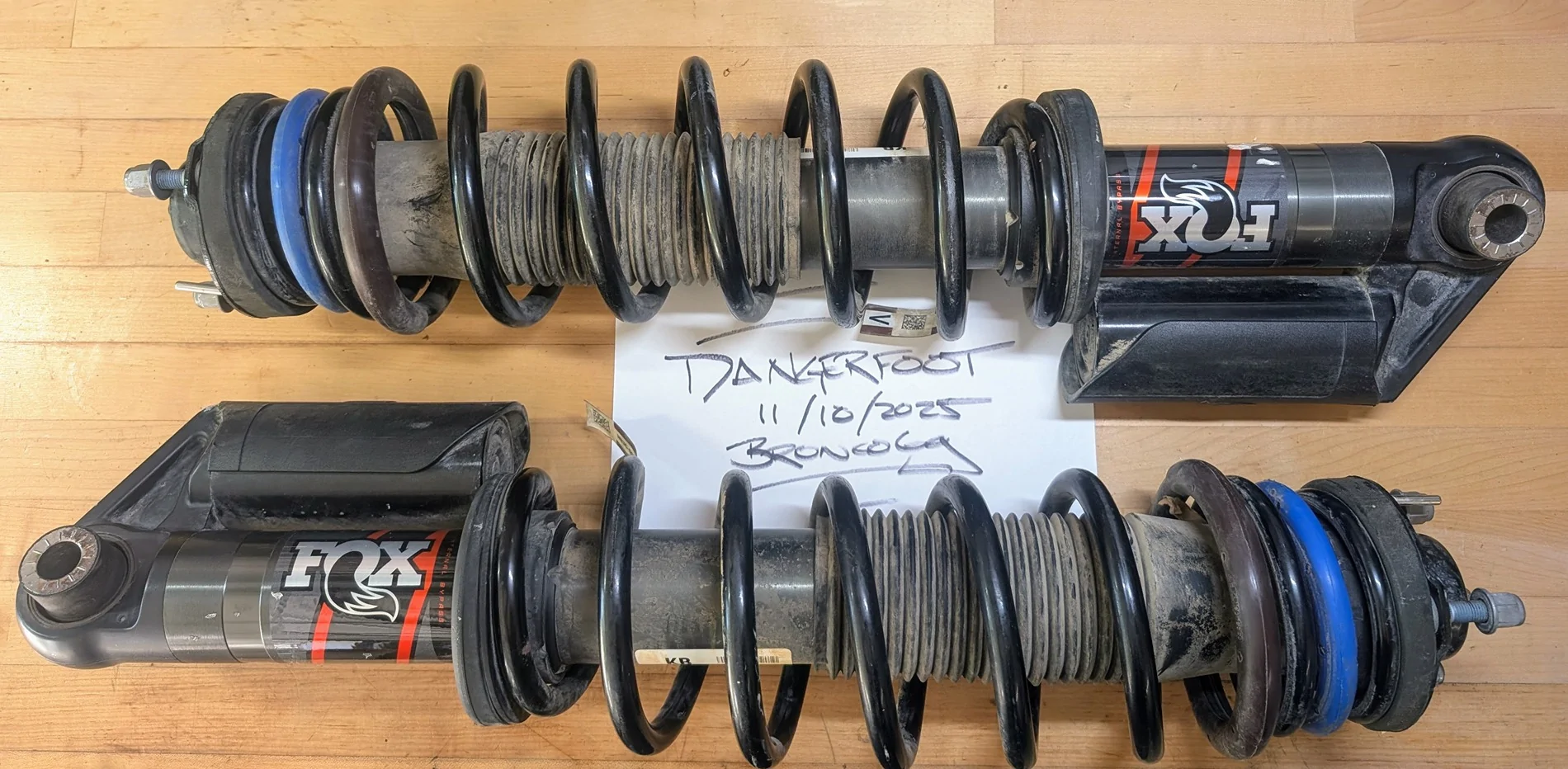 Texas - FOX Hoss 3.0 OEM Takeoffs (6k miles) 4 Door - $1600 obo (Austin ...