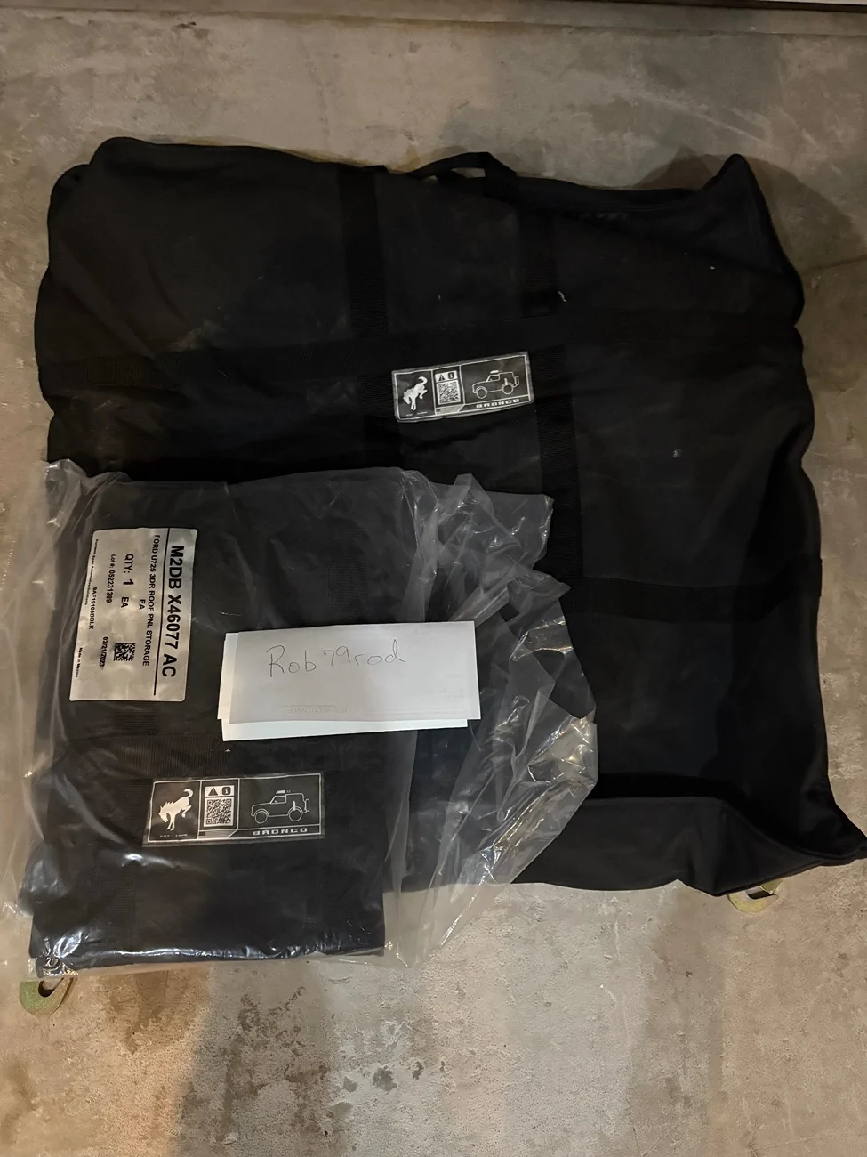 Texas - NW Houston - 2 door hardtop storage bags | Bronco6G - 2021 ...