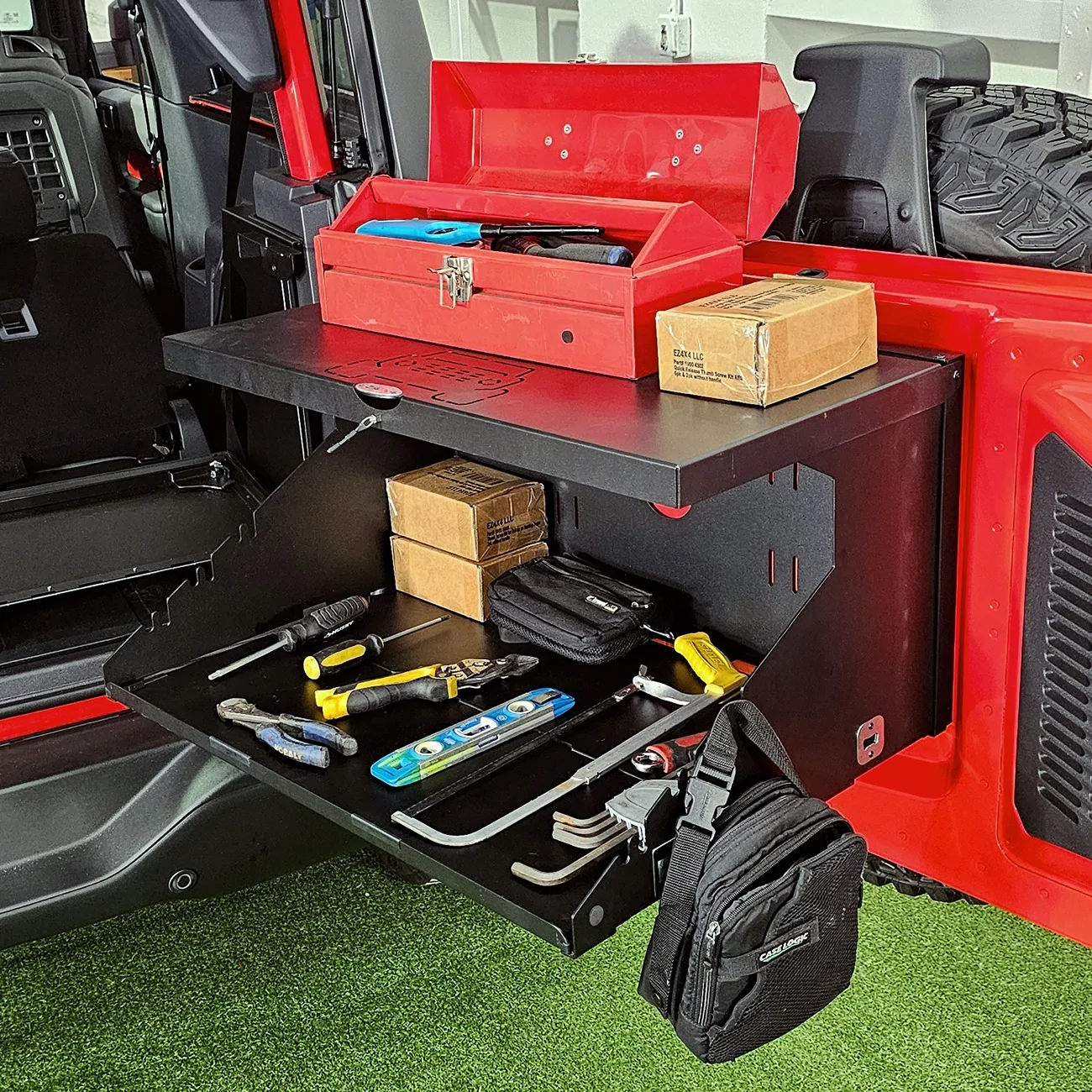 New EZ4X4 Extreme Tailgate Tables for Bronco — Standard & MOLLE ...